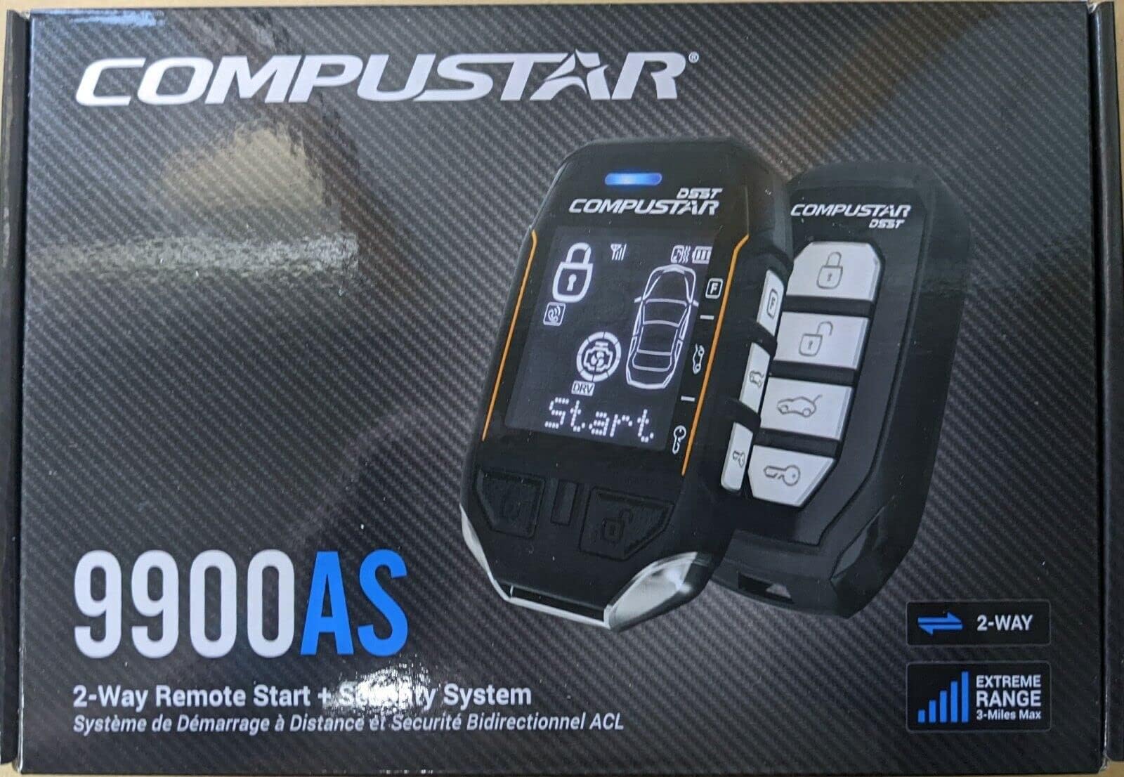 Amazon.com: Compustar CS9900-AS 2 Way LCD Remote Start and Alarm System ...