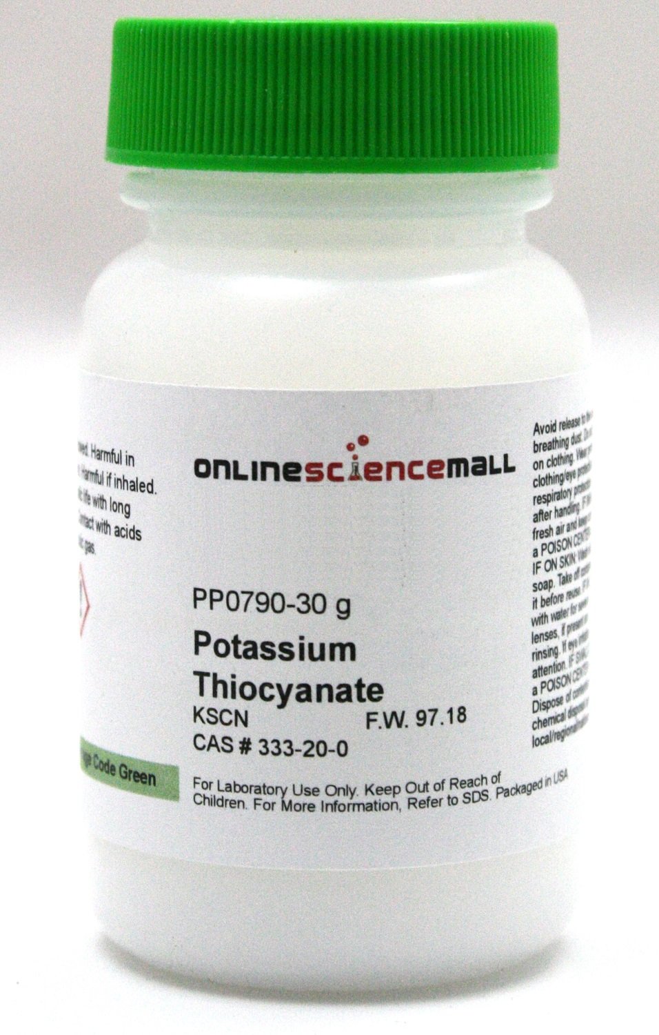 Potassium Thiocyanate Laboratory Chemical Reagent 30 Grams | Desertcart ...