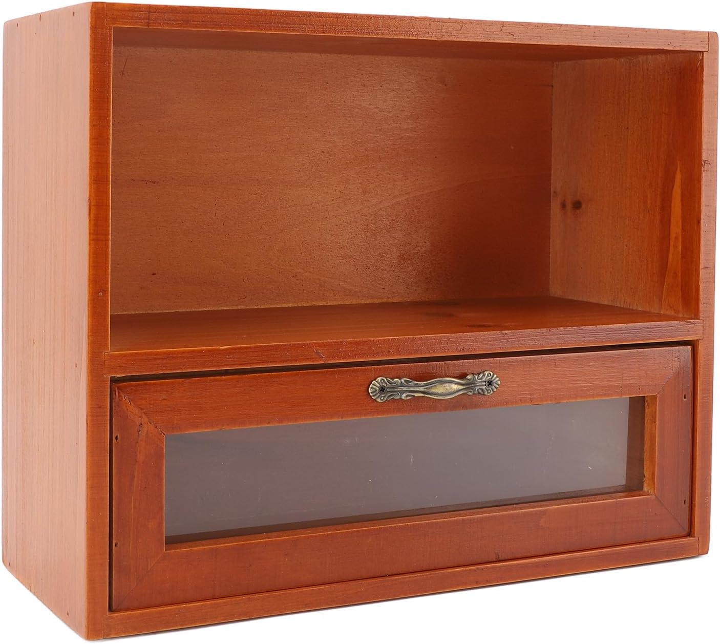 Amazon.com: Vintage Tabletop Organizer Desk Organizer, Solid Wood ...