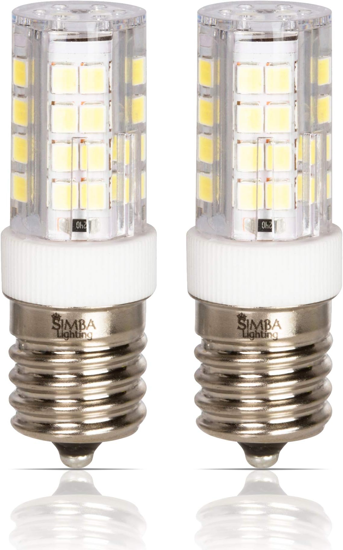 Simba Lighting LED E17 Microwave Appliance Light Bulb (2 Pack) 4W T8 ...