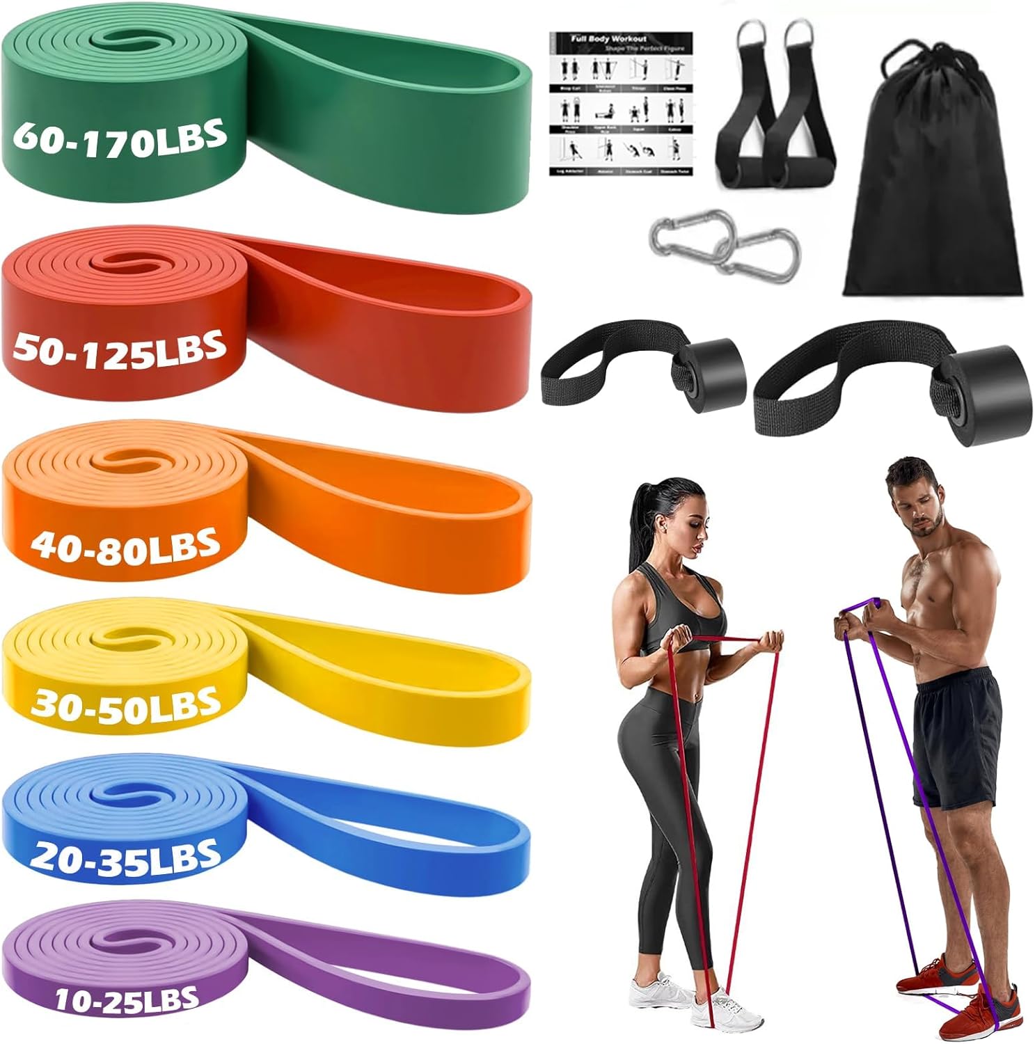 Zaffaella Bandas de Resistencia 13 PCS,Ligas de Resistencia para ...