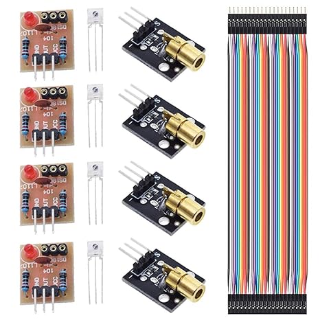 Youmile 4PCS Laser Sensor Module Non-Modulator Tube Laser Receiver ...
