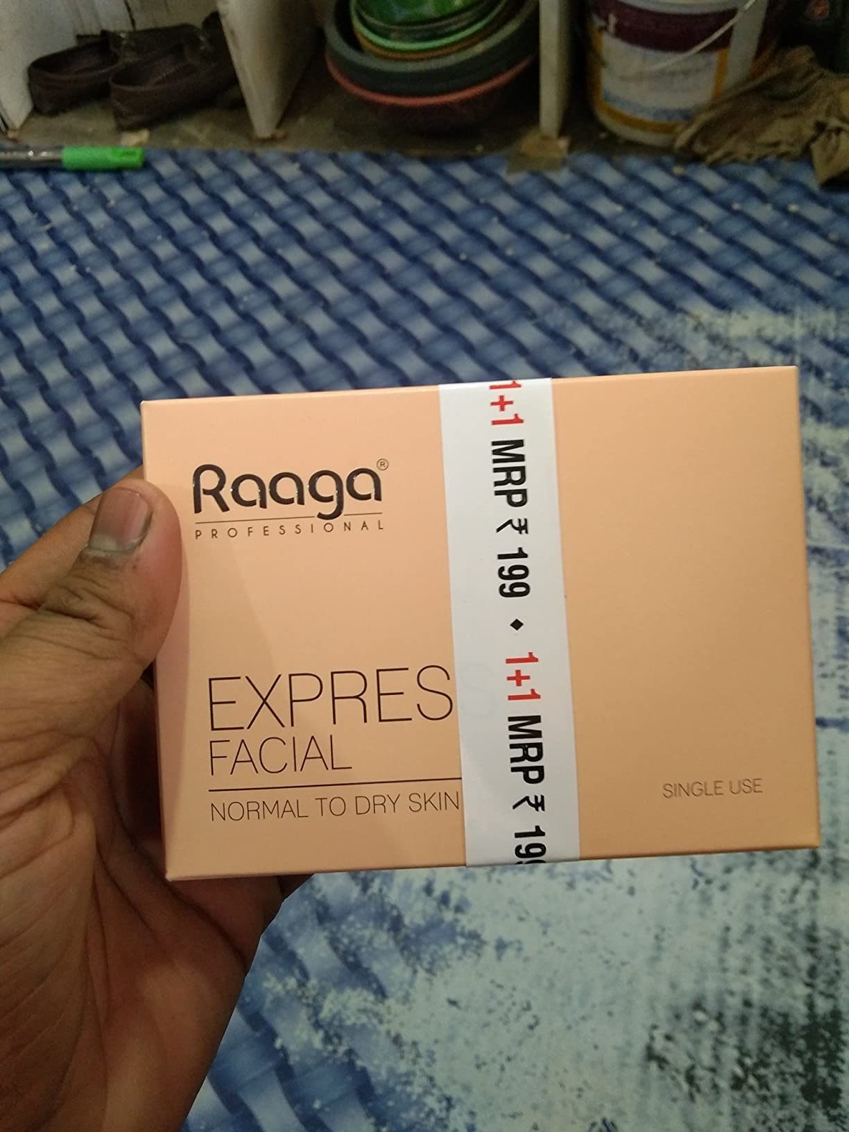 Raaga Professional Express Facial Kit (6 Step Process) Rejuvenates and ...