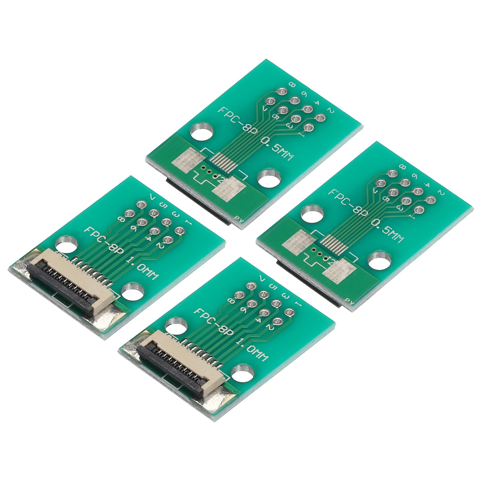 Amazon.com: MECCANIXITY FPC FFC PCB Converter Board 8P 1.0mm on Socket ...