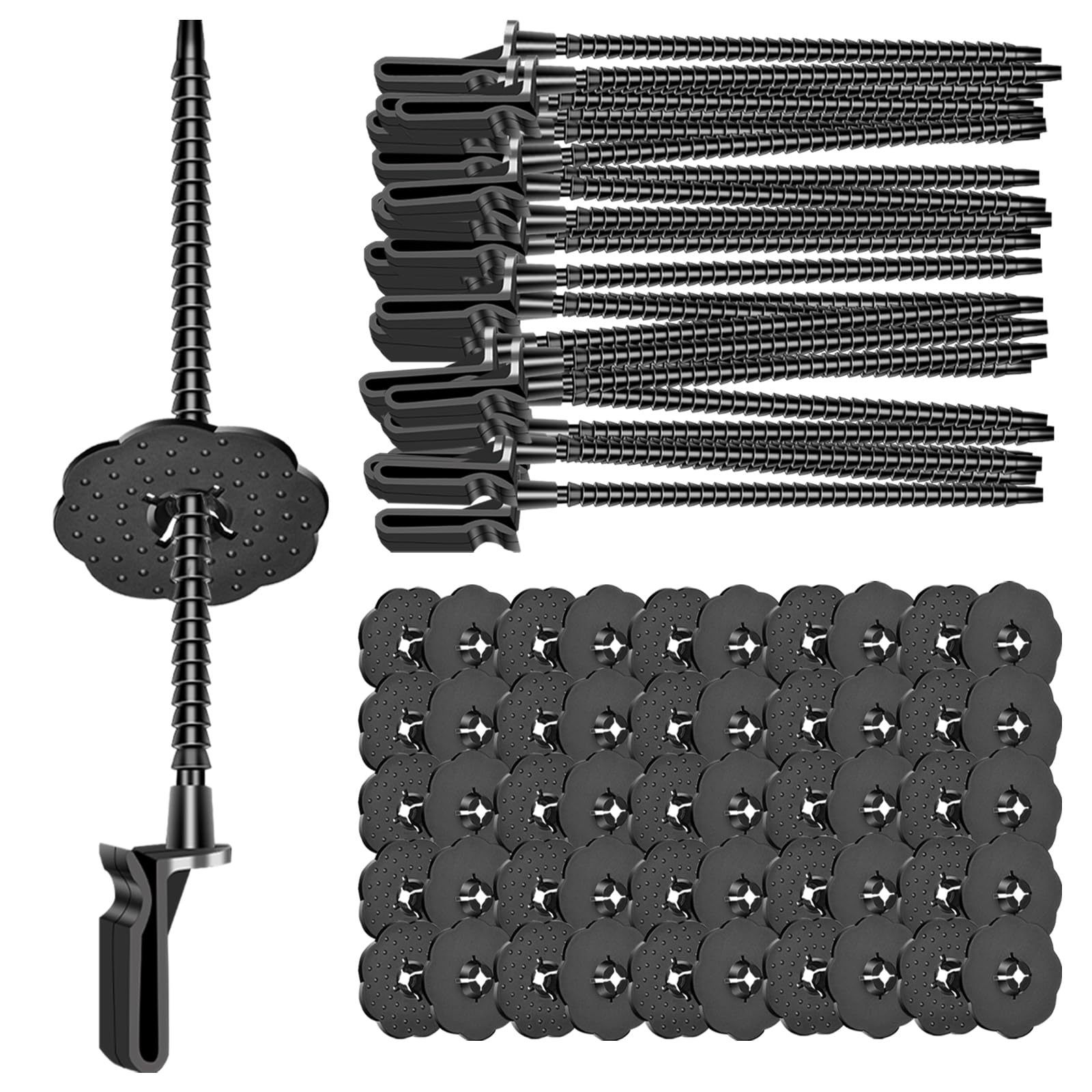 Amazon.com: FUTRPOW Solar Panel Bird Guard Fastener Clips,50 Sets ...