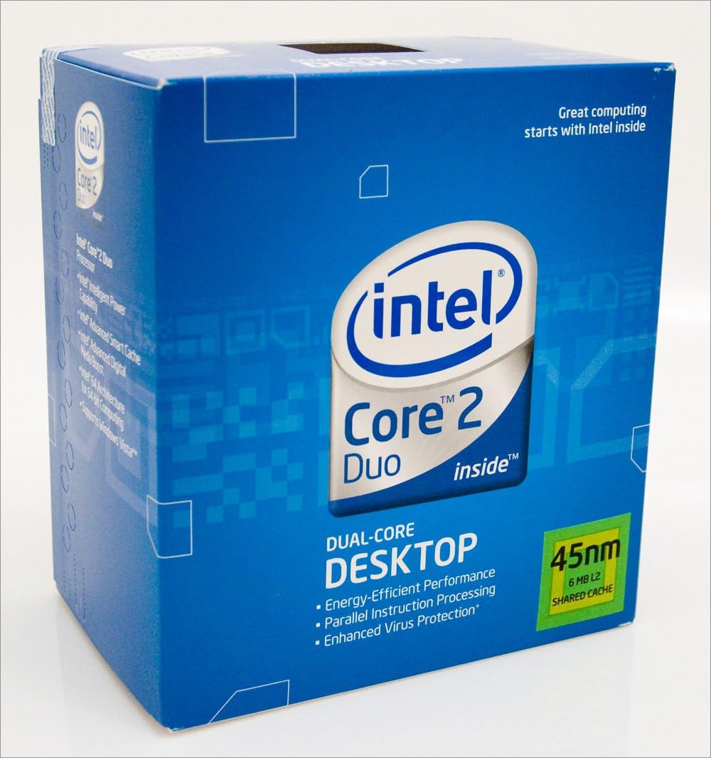 Intel E8400 Core 2 Duo Processor - 3.00 GHz, 6MB L2 Cache, 1333MHz FSB ...