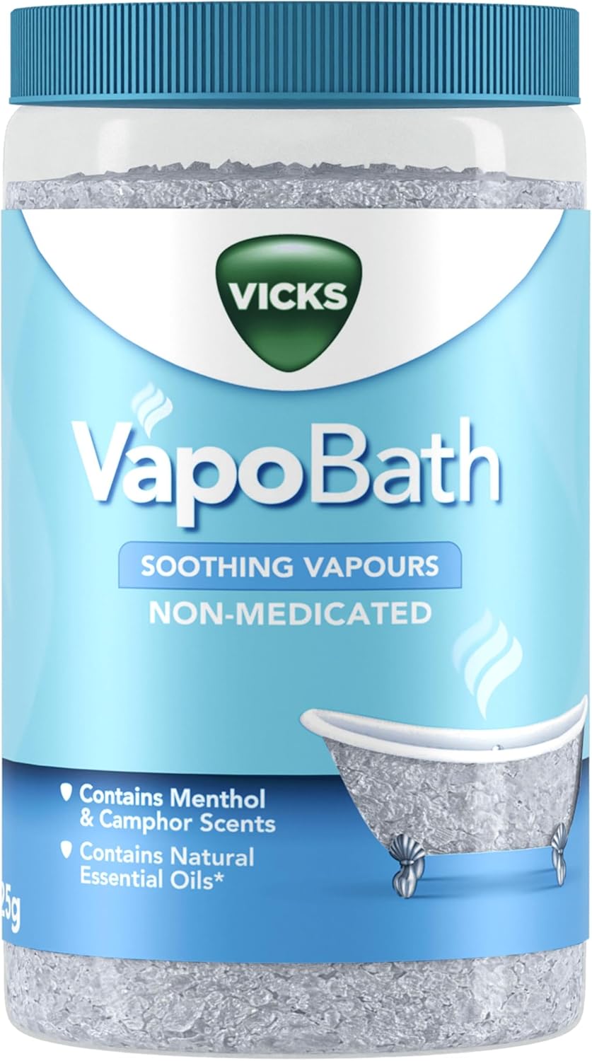 VICKS Vapo Bath – Bath Salt with Soothing Vapours – Infused with ...