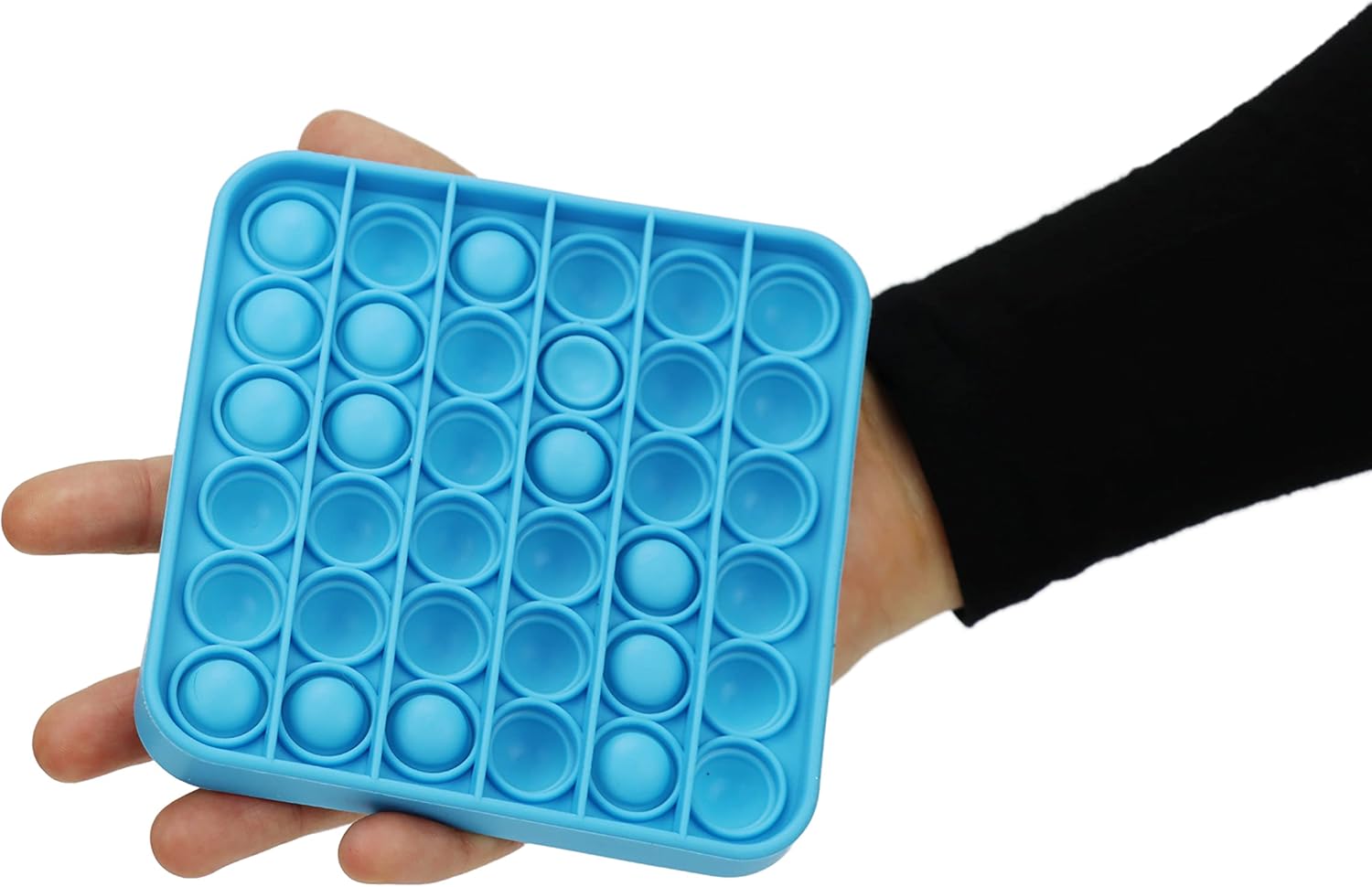 alldoro 63045 Push & Play Silicone Fidget Approx. 12 cm Square, pop it ...