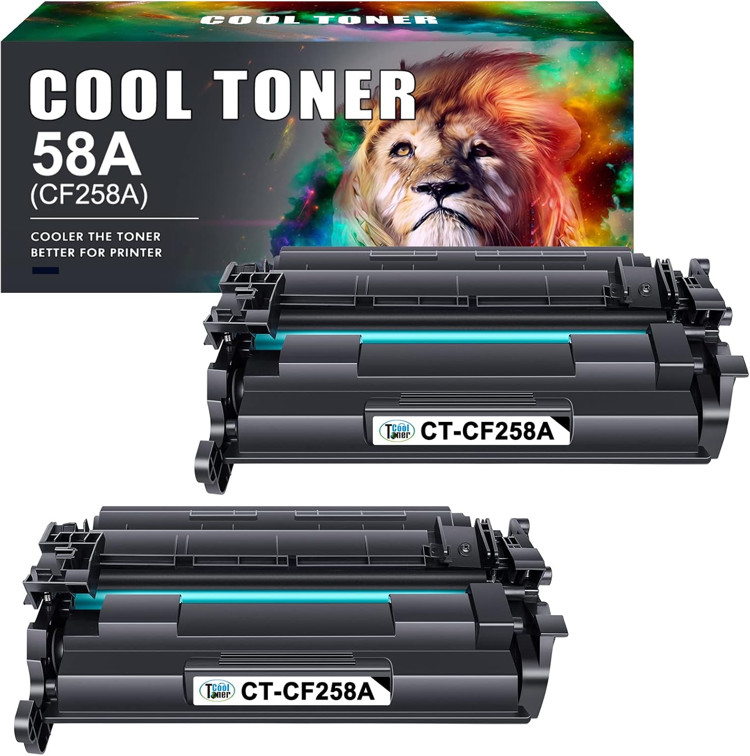 Amazon.com: 58A CF258A Black Toner Cartridge Replacement for HP 58A CF258A 58X CF258X Toner for ...