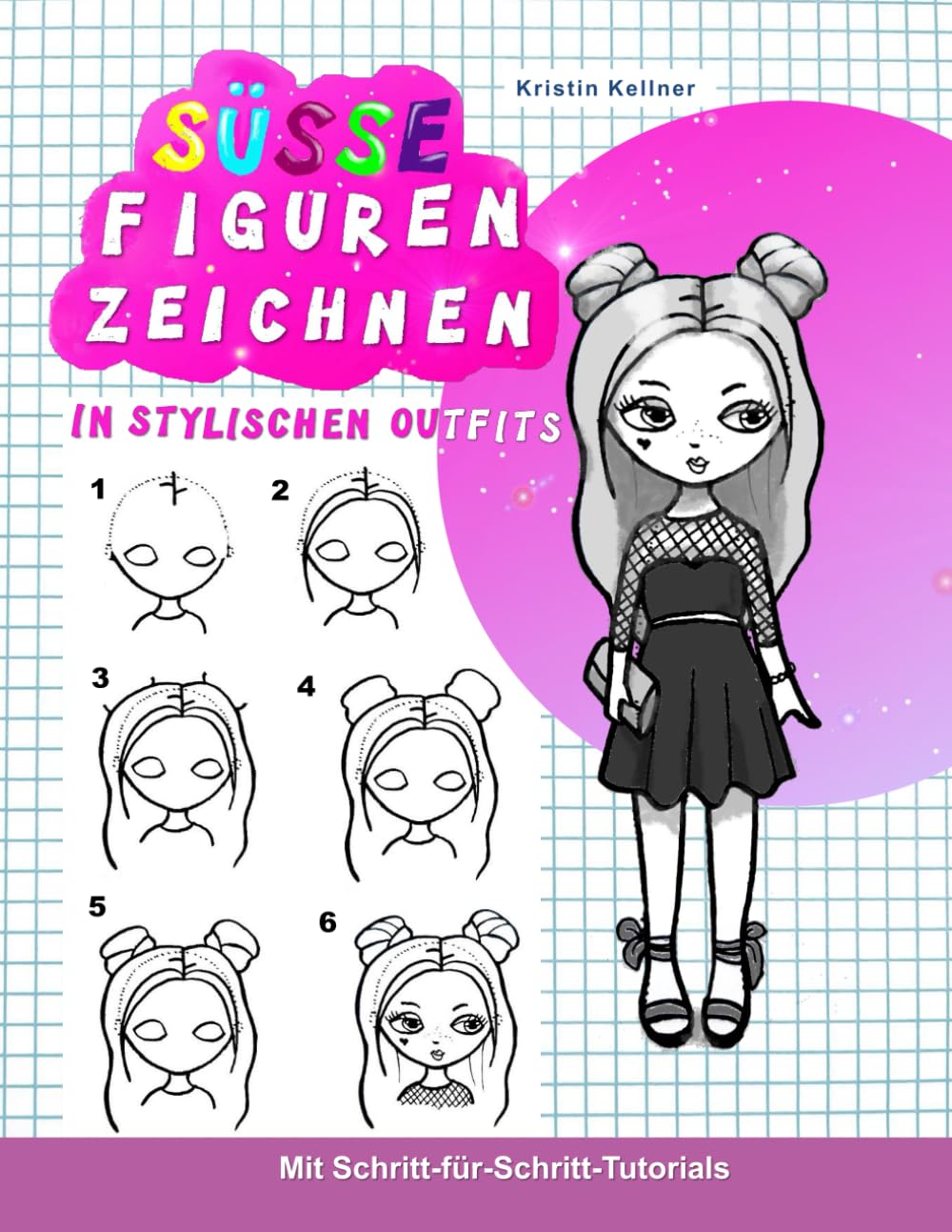 Einfach, Zeichentrickfiguren Schritt Für Schritt Zu Zeichnen