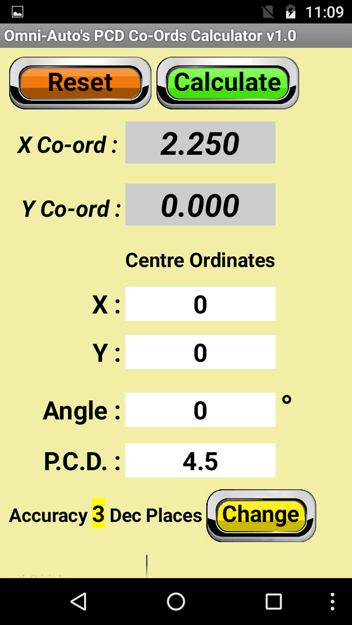 PCD Co-Ordinate Calculator:Amazon.in:Appstore for Android