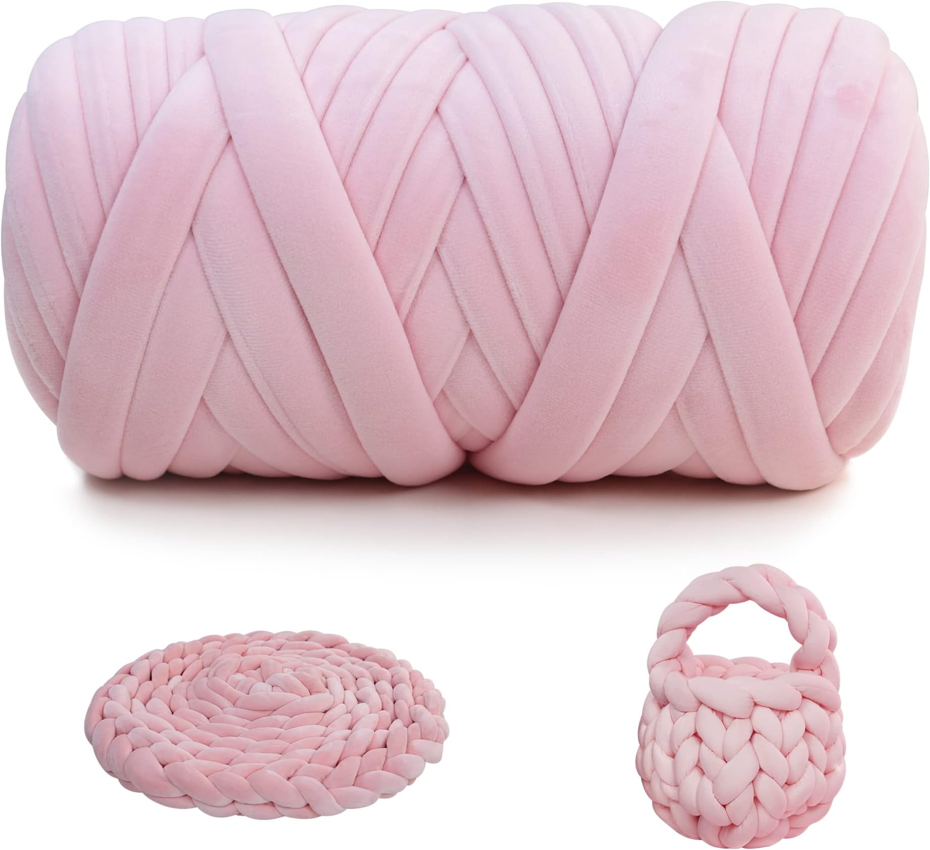 Amazon.com: Arm Knitting Yarn for Chunky Knit Braided Blanket Hand DIY ...