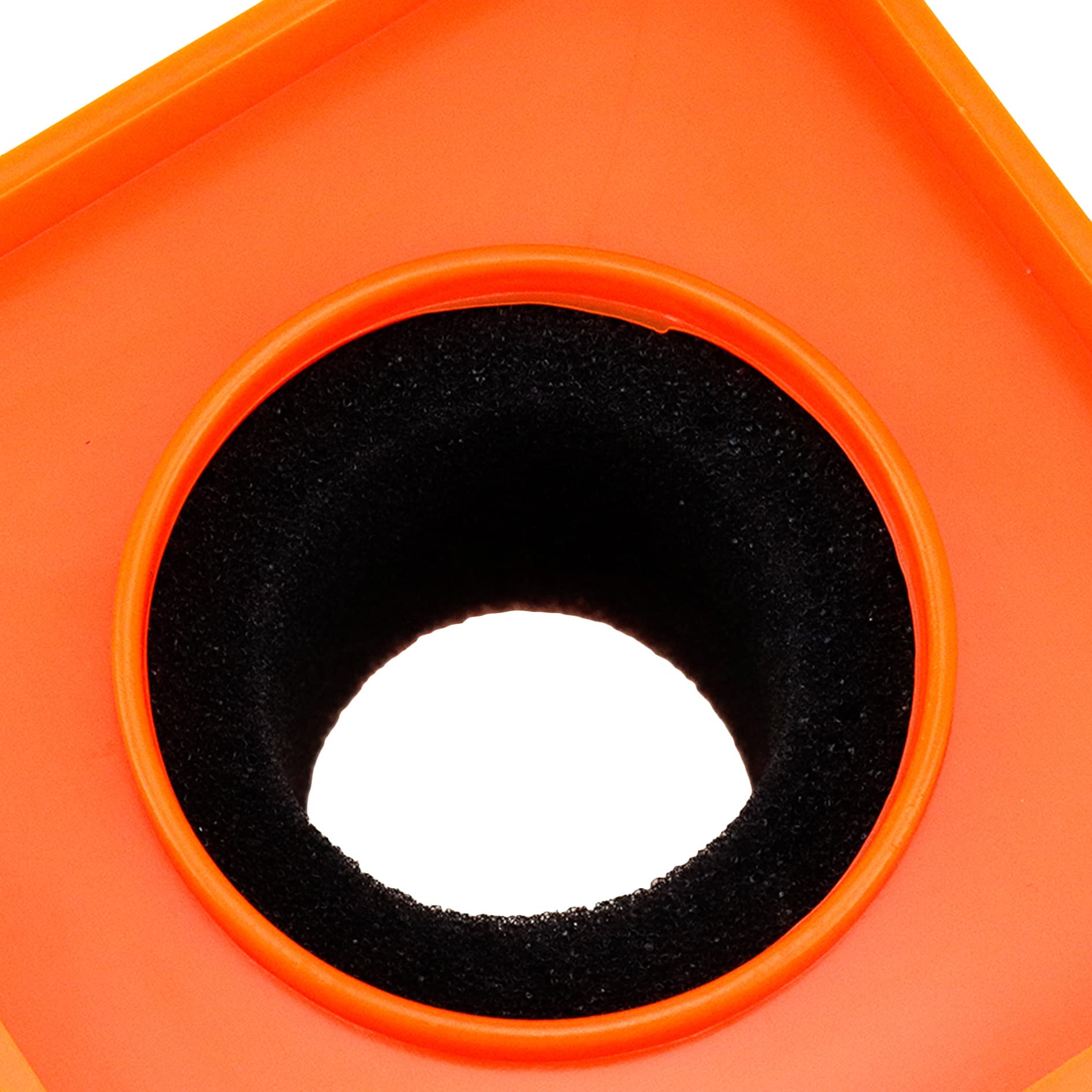 Snapklik.com : Oedema Orange Microphone Stands Plastic Mic Flag Stands ...