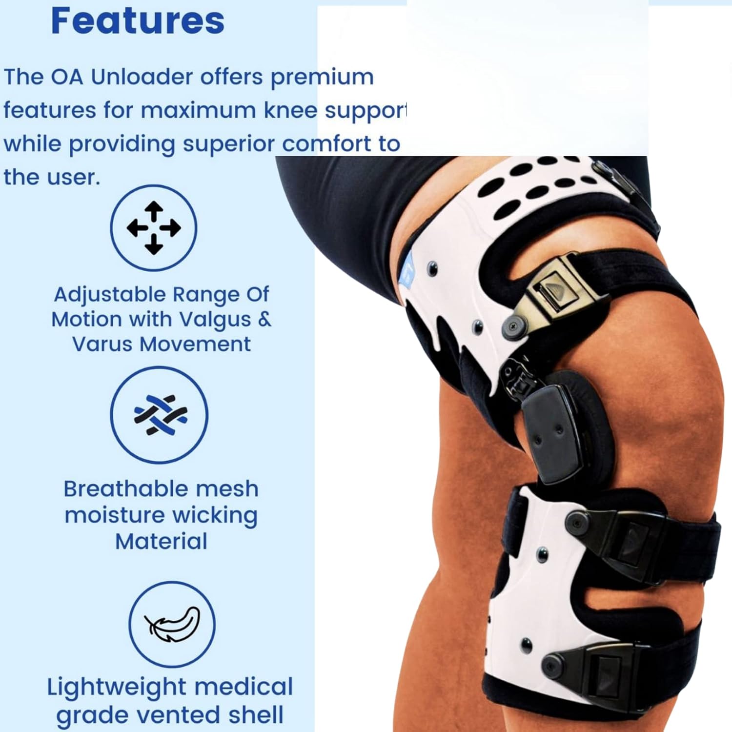 Buy Comfyorthopedic OA Unloader Knee Brace Support for Osteoarthritis ...