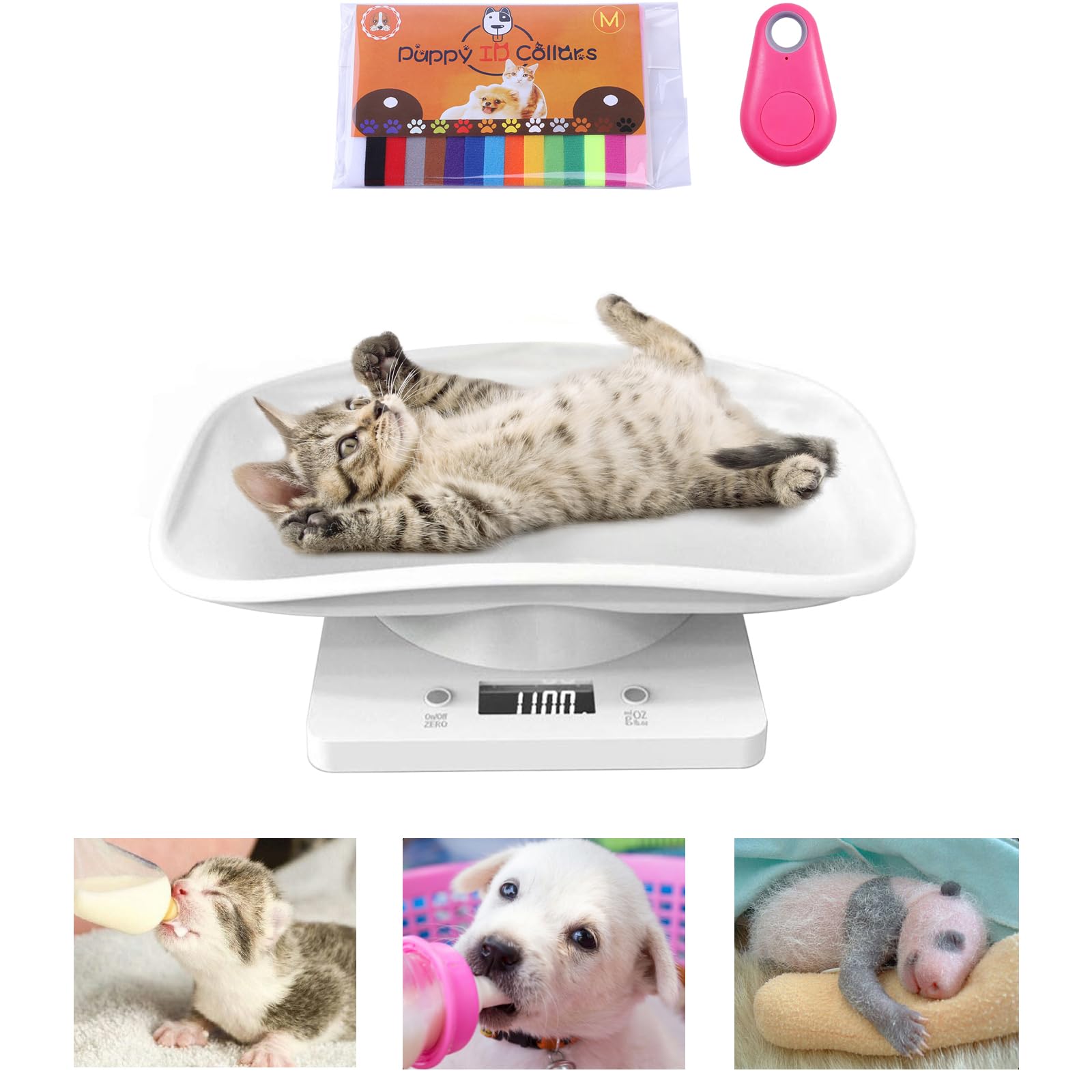 Snapklik.com : Digital Newborn Pet Cat Scale,Small Animal Scale,Kitchen ...