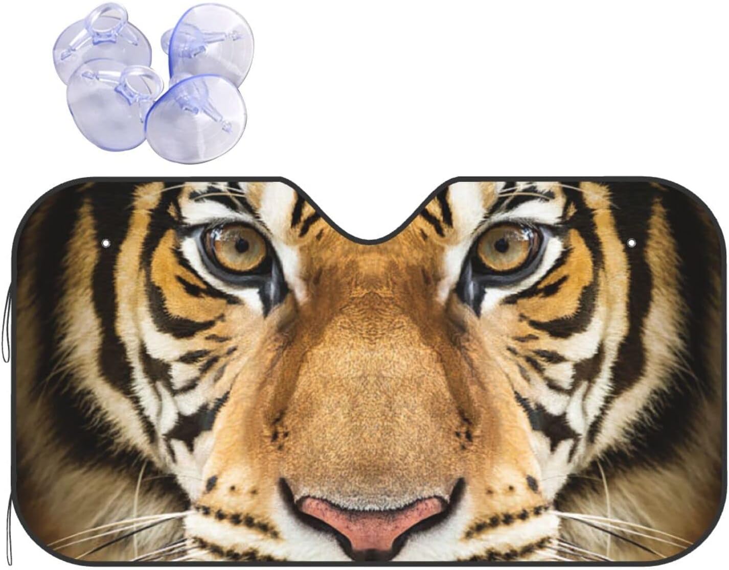 Amazon.com: Cool Tiger Eye Face Animal Windshield Sun Shade Front ...