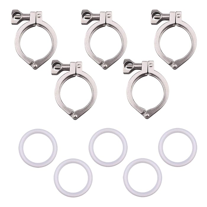 Buy DERNORD Tri-clamp Stainless Steel 304 Single Pin Heavy Duty Tri ...