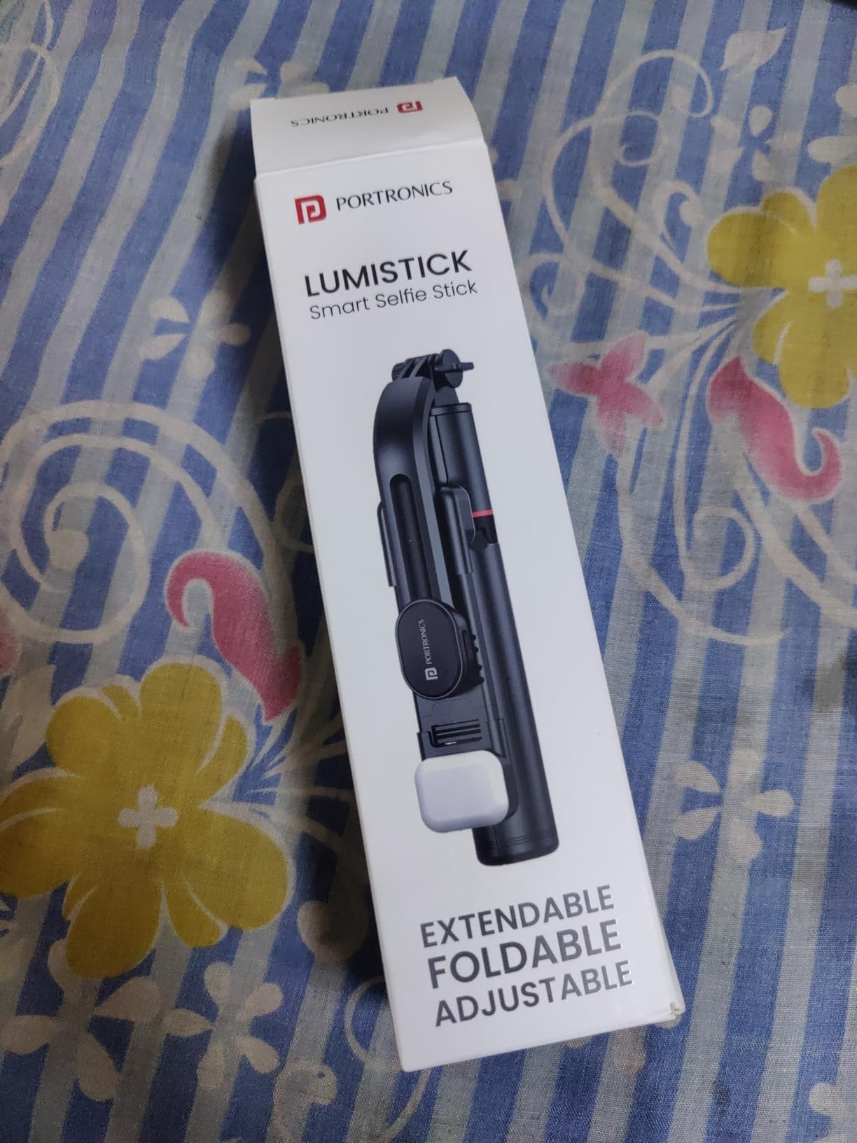 Portronics Lumistick Smart Selfie Stick with 360 Degree Rotation ...