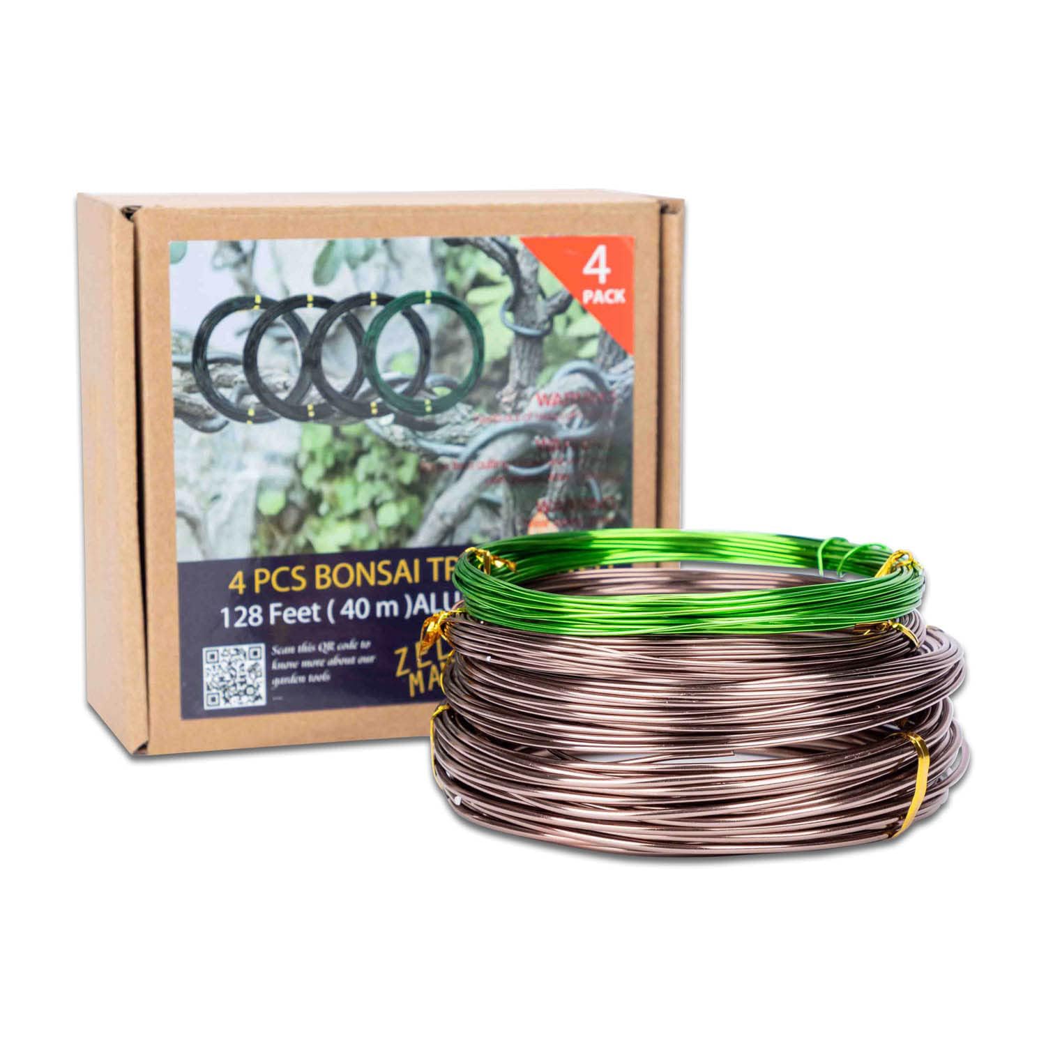 Amazon.com: Bonsai Training Wire Set of 4 - Total 128 Feet(32 Feet Each ...