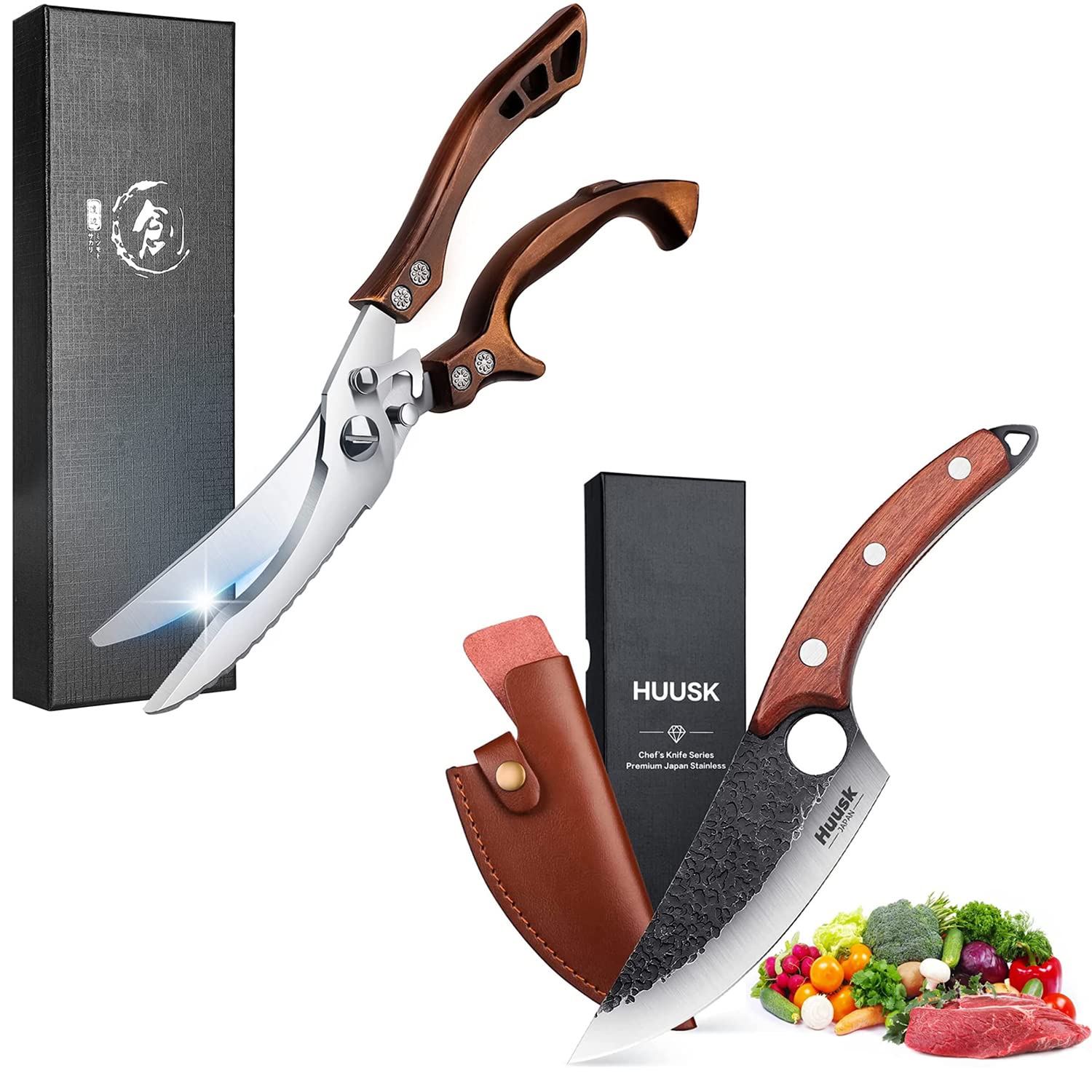 Amazon.com: Poultry Shears, Heavy Duty Kitchen Shears with Serrated ...