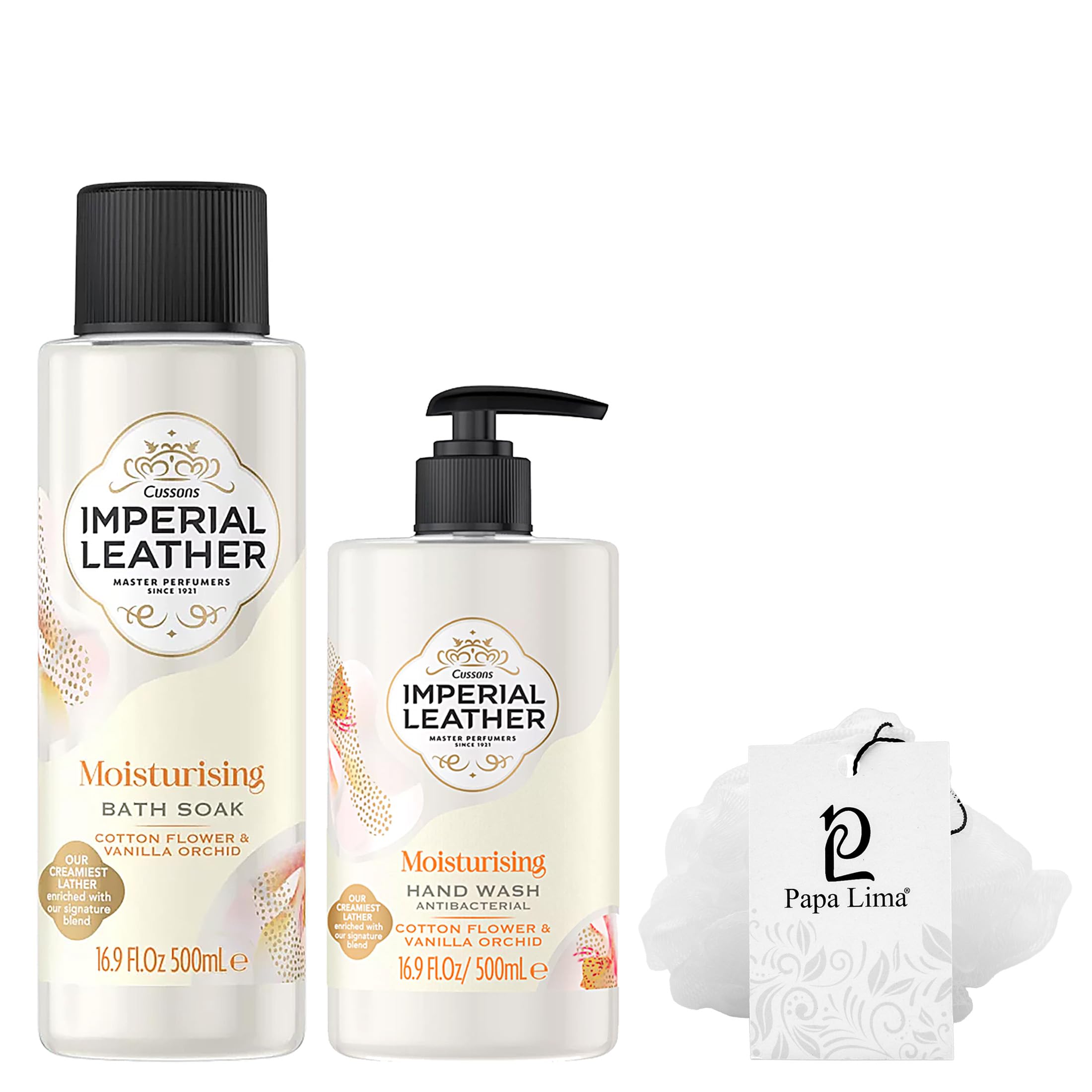 Papa Lima Imperial Leather Moisturising Bath Soak & Hand Wash Bundle ...