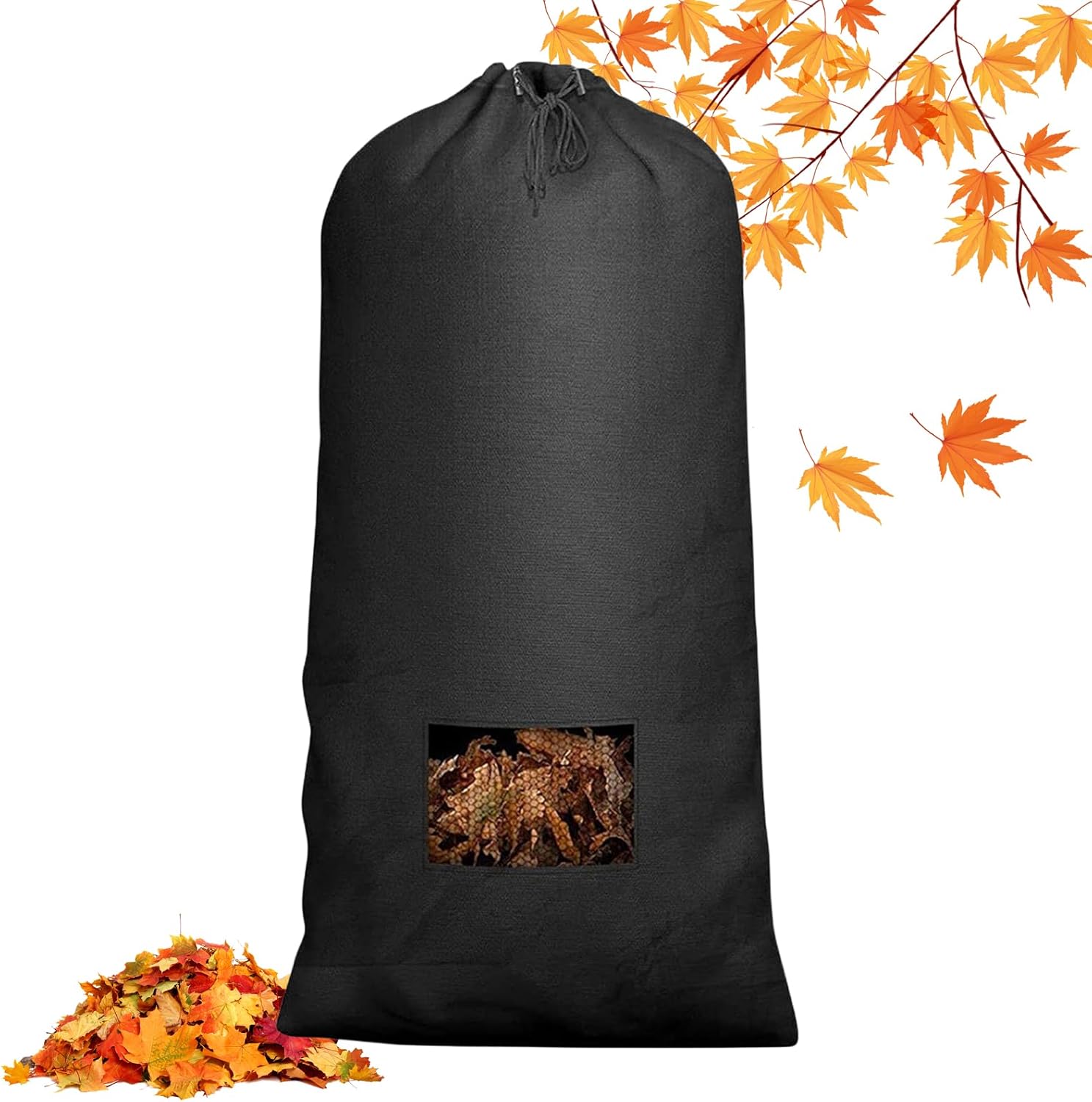 Amazon.com: Lawn Sweeper Leaf Bag-Resistant Oversized, Garden Leaf Bag ...