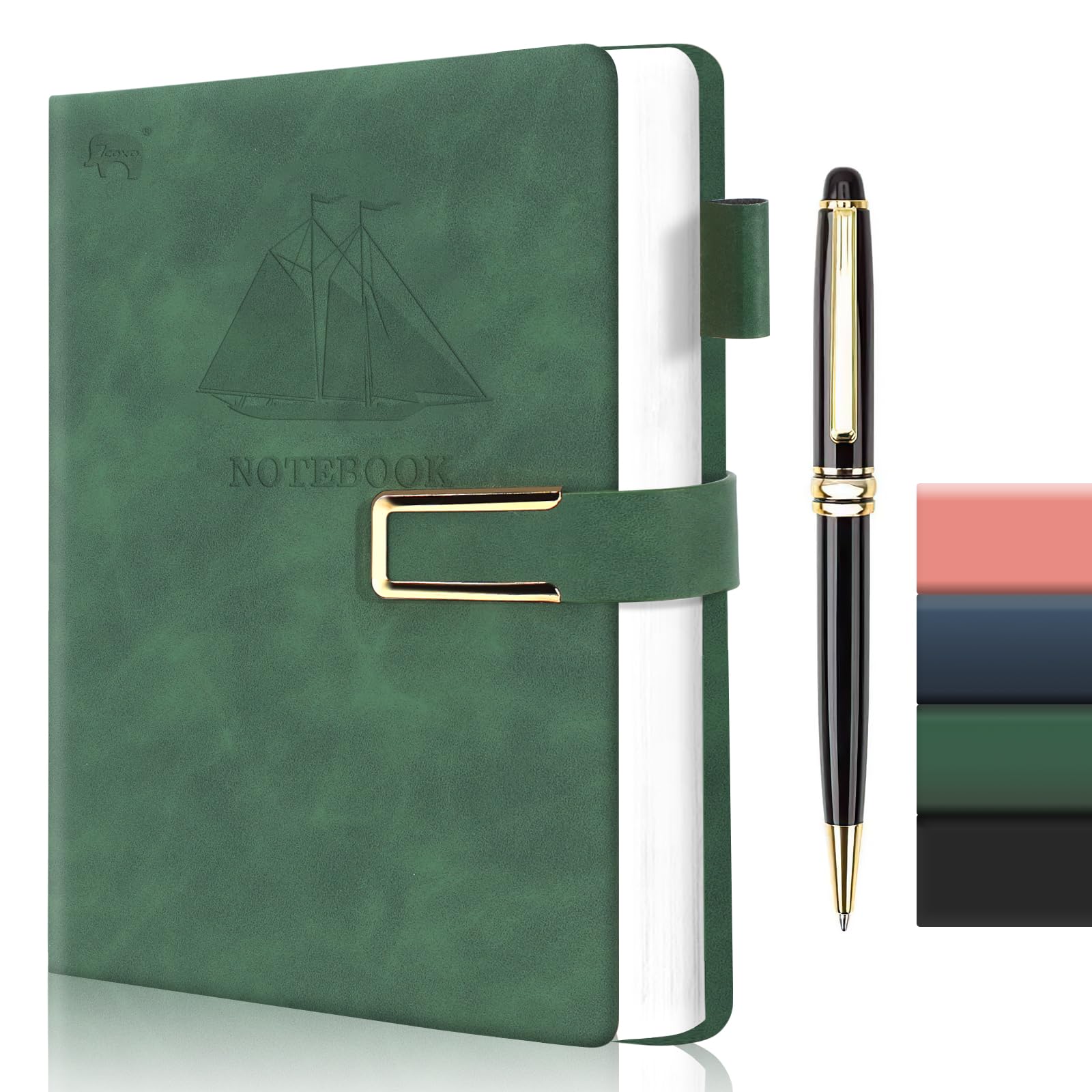Cuaderno A5,Cuaderno Rayado,Cuaderno con Cierre Magnético, Cada ...