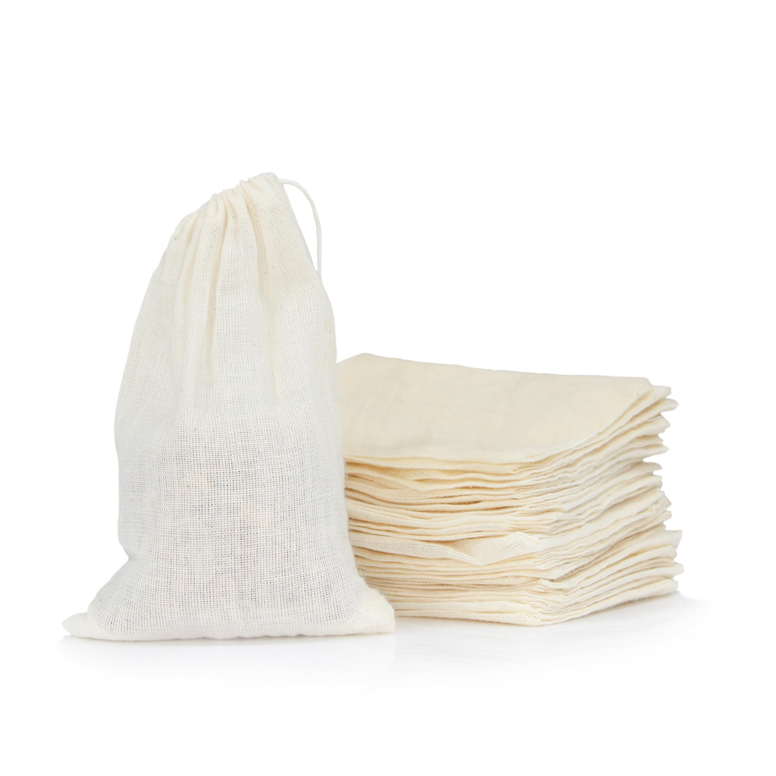 Amazon.com: 25-Pack Small Cheesecloth Bags, 4x3 Inches, Natural ...