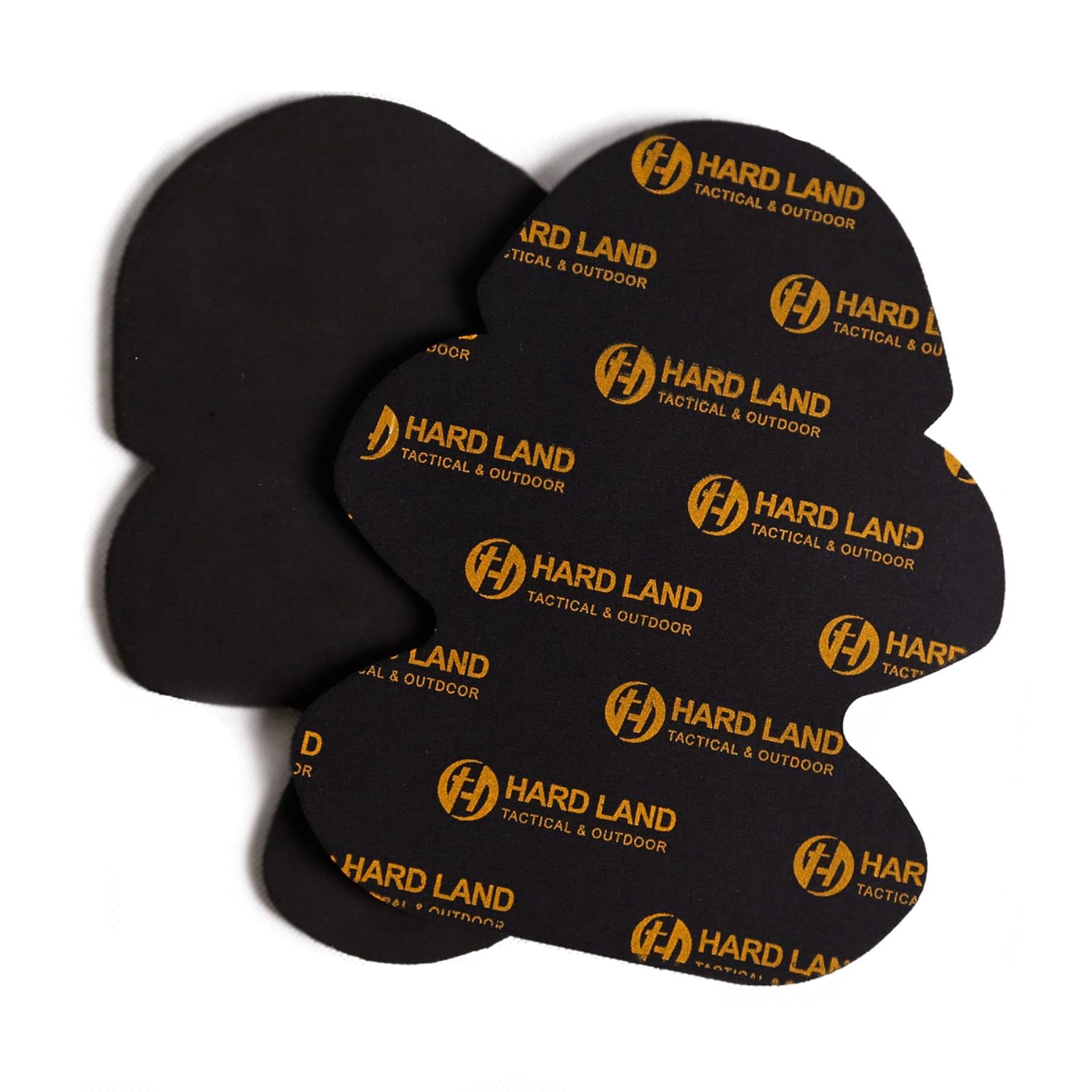 HARD LAND Knee Pad Inserts 1 Pair Neoprene Lightweight Kneepad Slip in ...