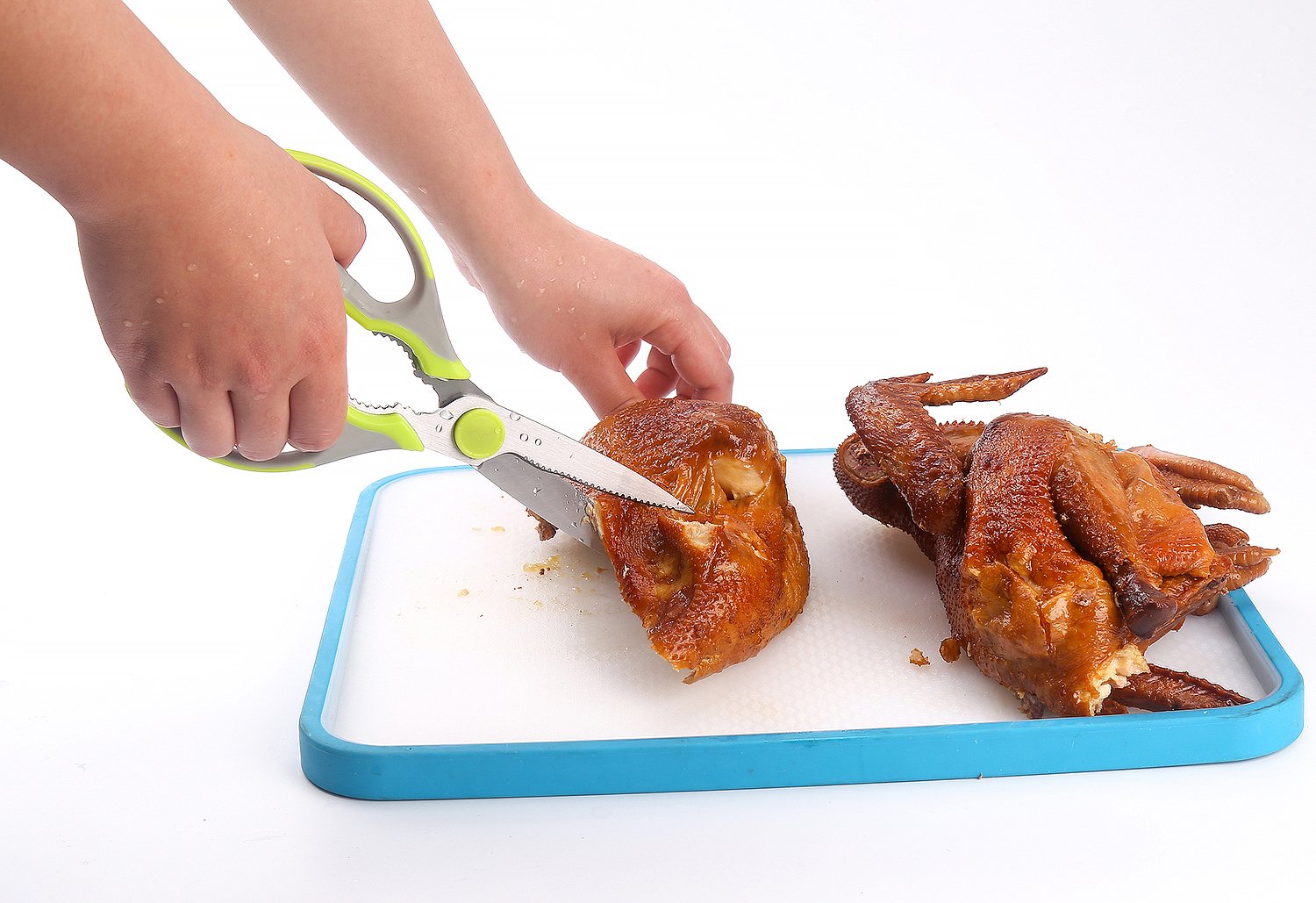 Snapklik.com : Kitchen Scissors 3-Piece Set WELLSTAR, Spring Loaded ...