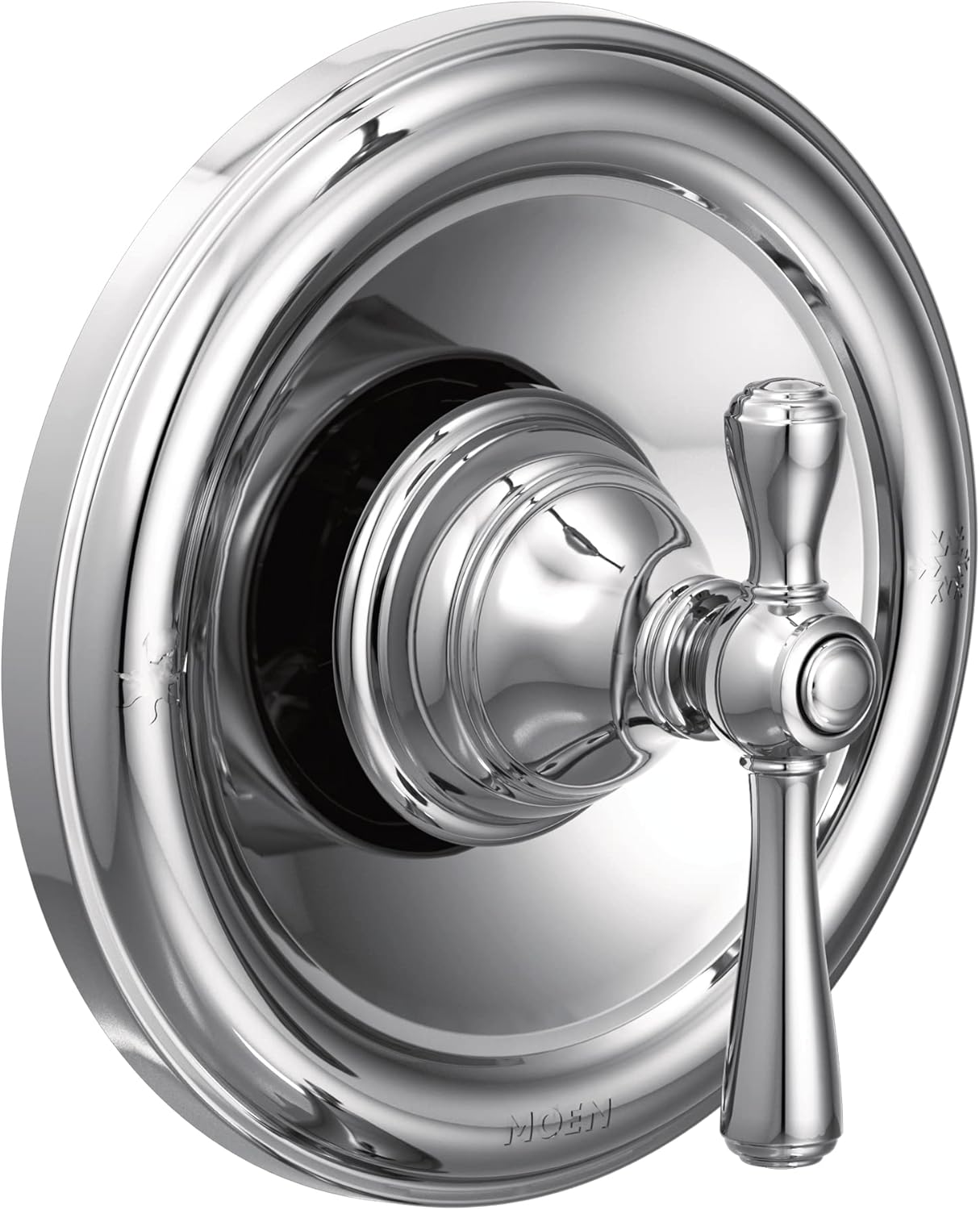 Moen Kingsley Chrome Traditional 1-Handle Moentrol Tub and Shower Valve ...
