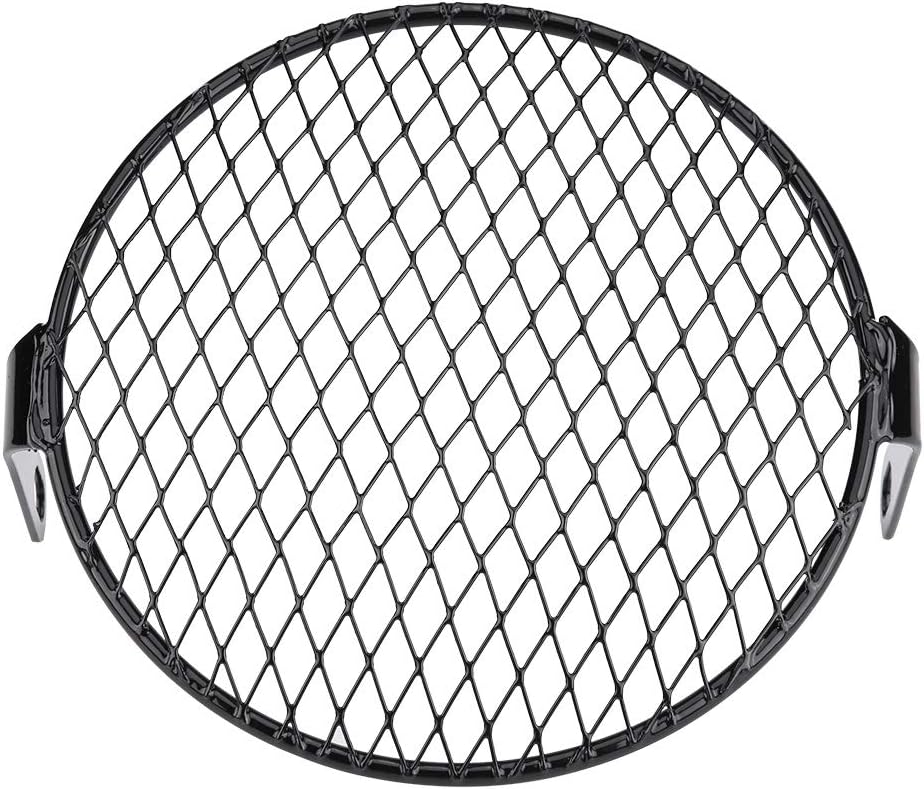 Amazon.com: Terisass Motorcycle Headlight Grill - 6.5 Inch Round Guard ...