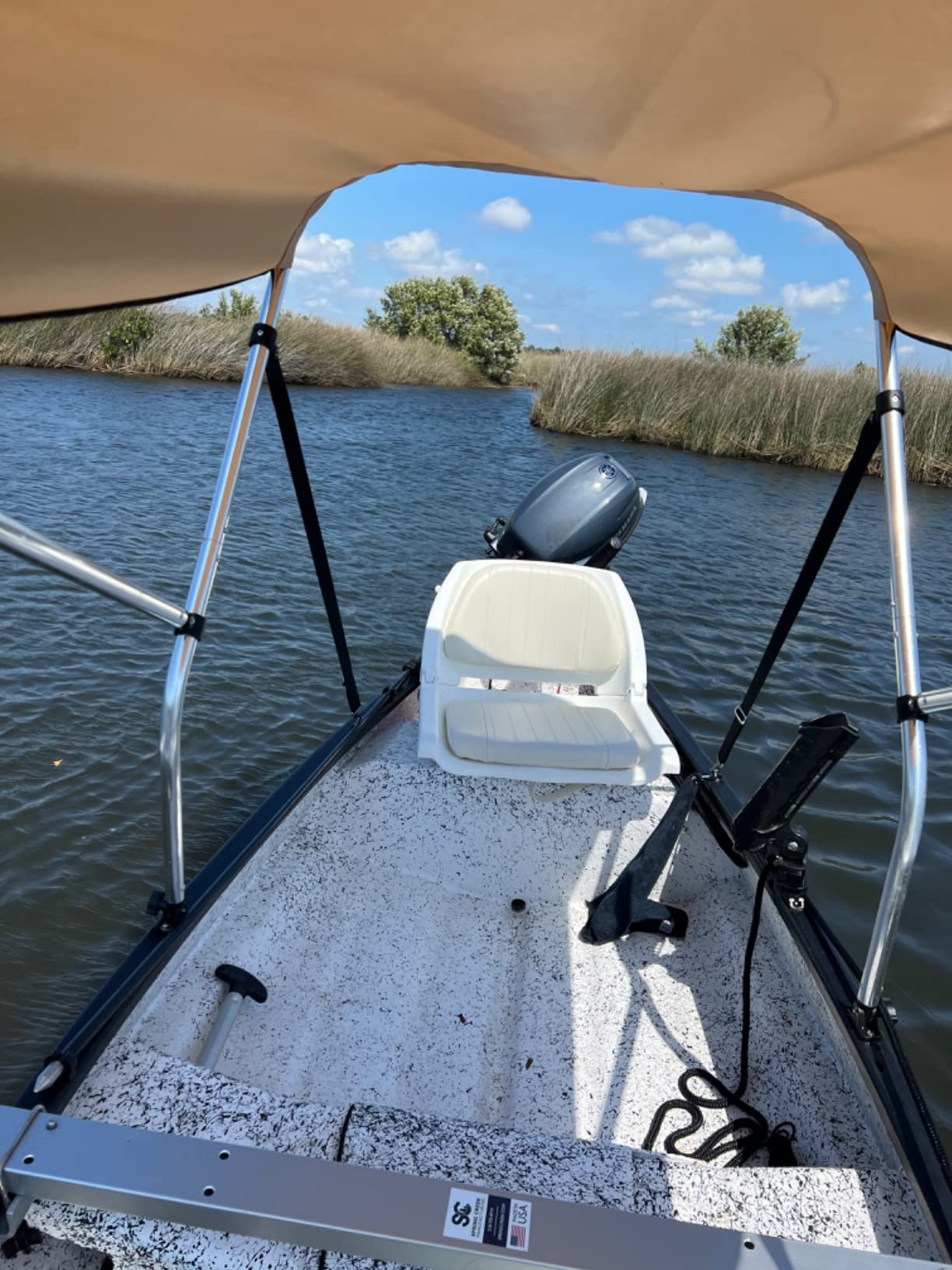 $25/mo - Finance Cypress Rowe Outfitters Beige Canoe/Kayak Sun Shade ...