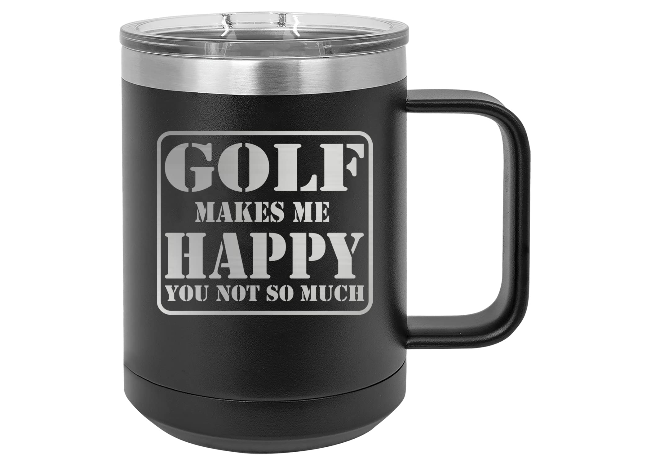 Amazon.com | Rogue River Tactical Funny Golf Makes Me Happy You Not So ...
