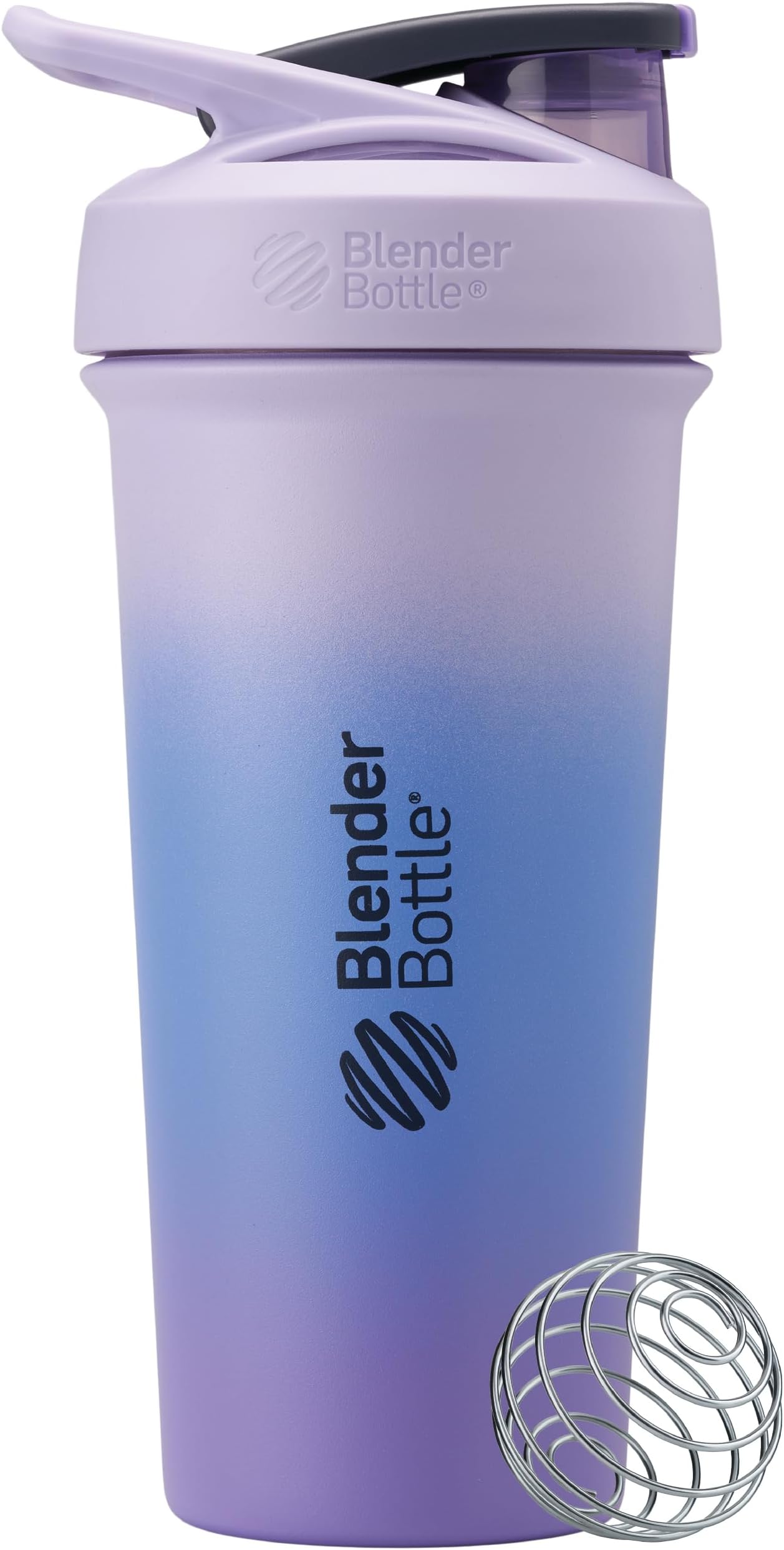 BlenderBottle Strada - Botella de agua aislada de acero inoxidable con ...