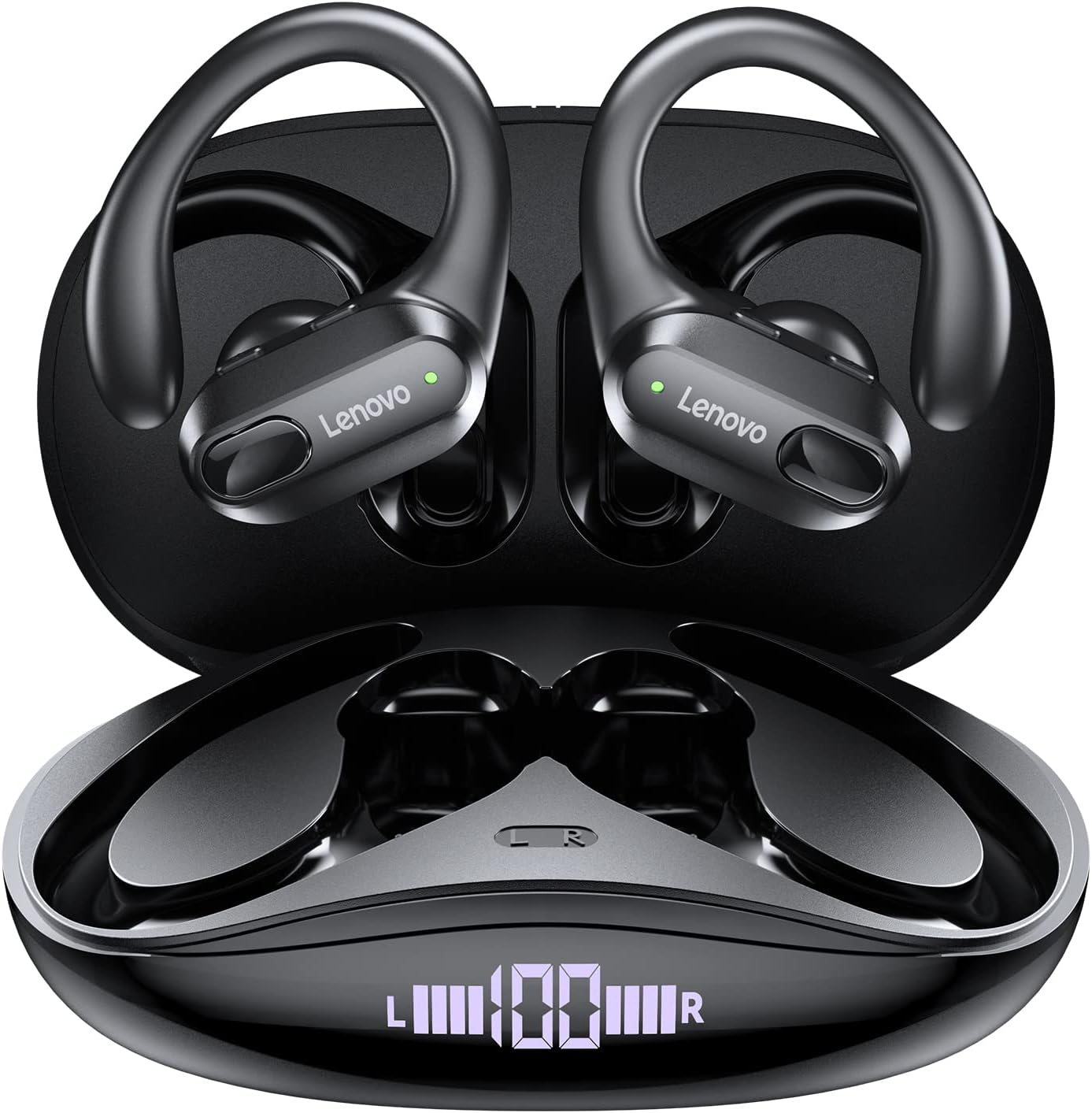 Fone De Ouvido Sem Fio Esportivo XT80 Fone Bluetooth 5.3 Com Microfone ...