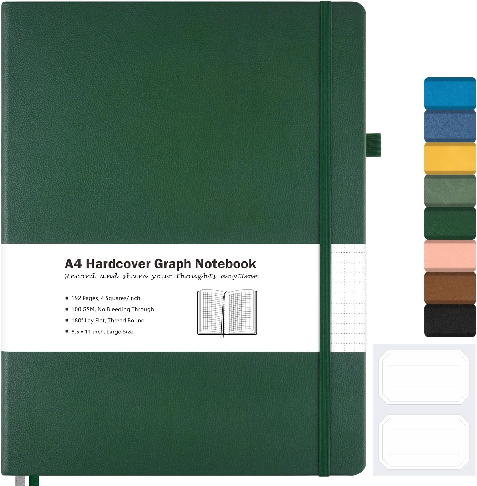 Amazon.com: Northbooks Graph Paper Notebook Journal | 3 Pack Grid ...