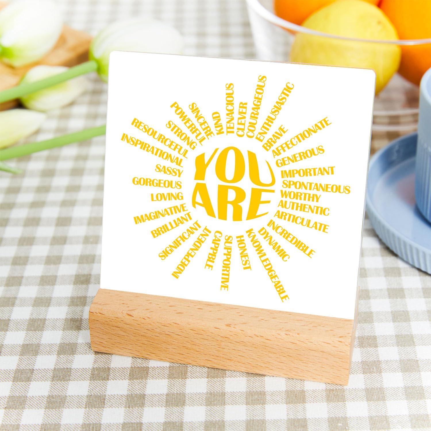 Snapklik.com : Inspirational Sign For Office Desk Sign For Coworkers ...