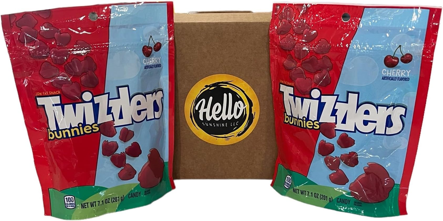 Amazon.com : Twizzlers Bunnies Licorice Easter Candy Cherry 2 Bags ...