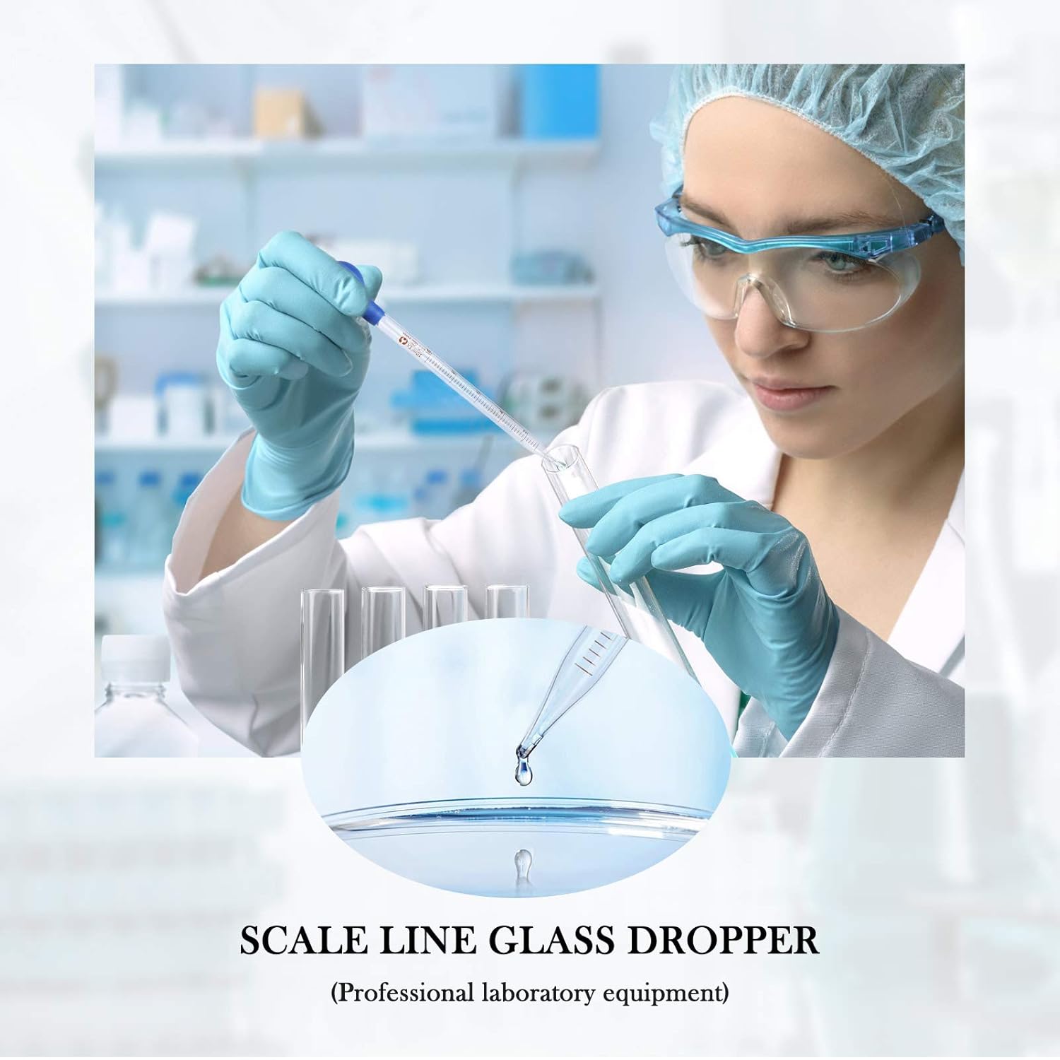 Glass Scale Line Dropper Pipette Pipette Droppers Lab Dropper Dropping ...
