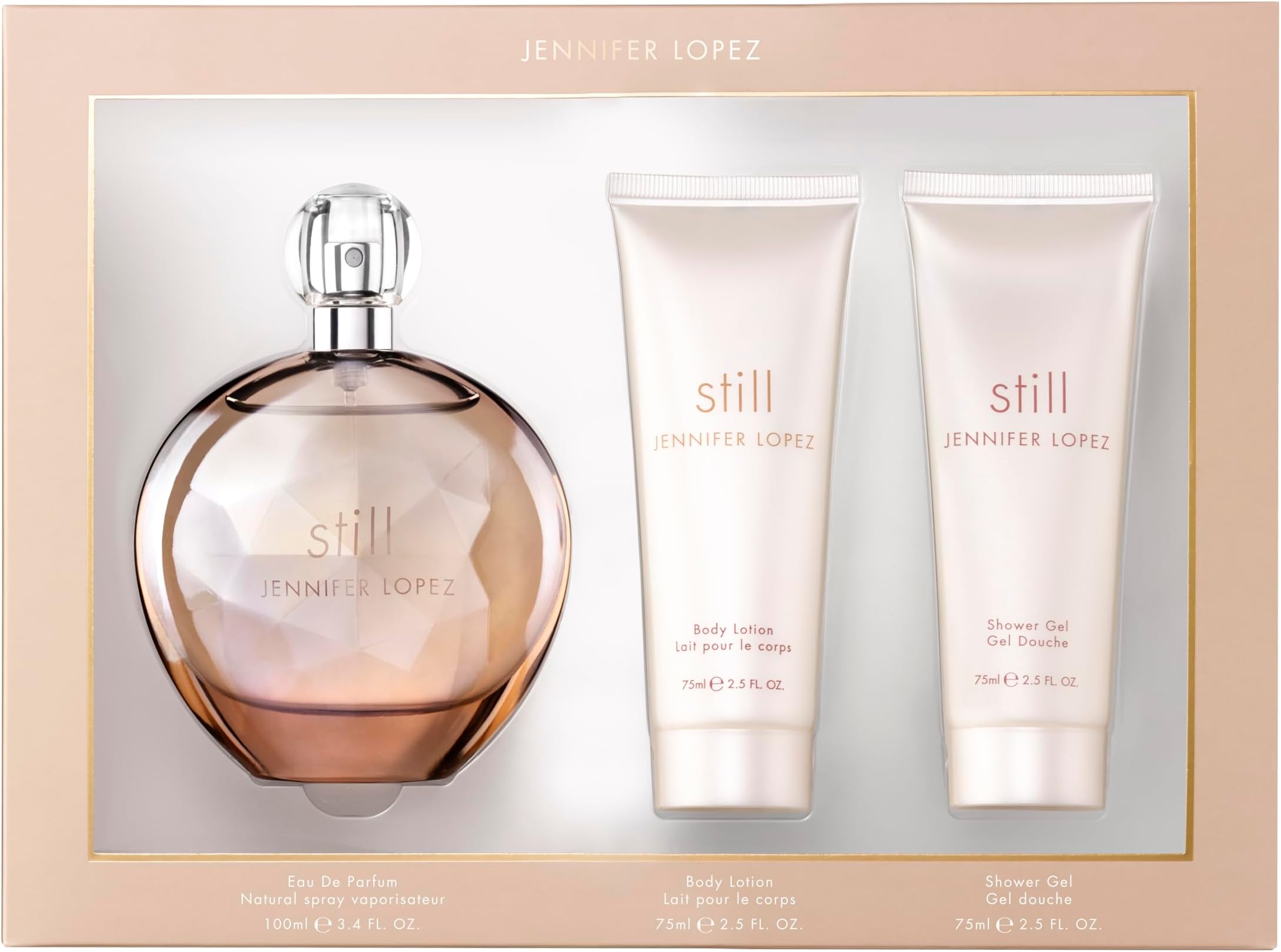 Amazon.com : Jennifer Lopez Still Eau de Parfum Gift Set | 100 ml (3.4 ...