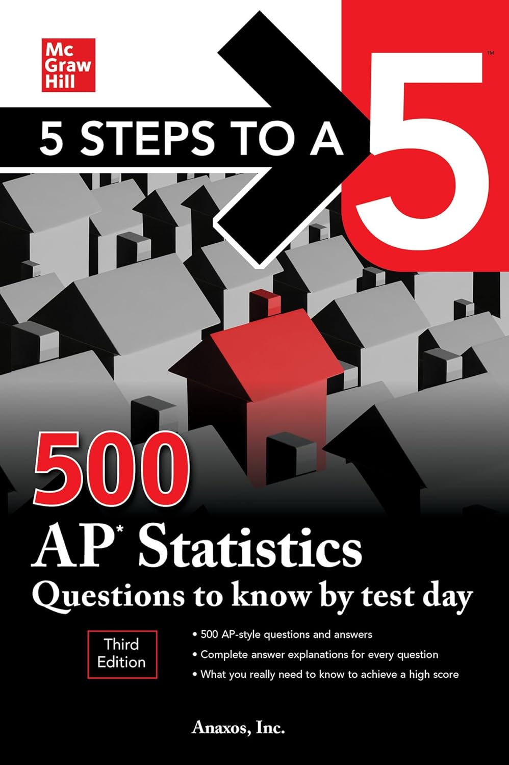 5 Steps to a 5: 500 AP Statistics Questions to Know by Test Day, Third ...