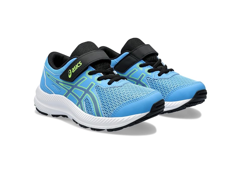Asics Kids Contend 8 Ps (Toddler/Little Kid) (Waterscape/Black) Kid's ...