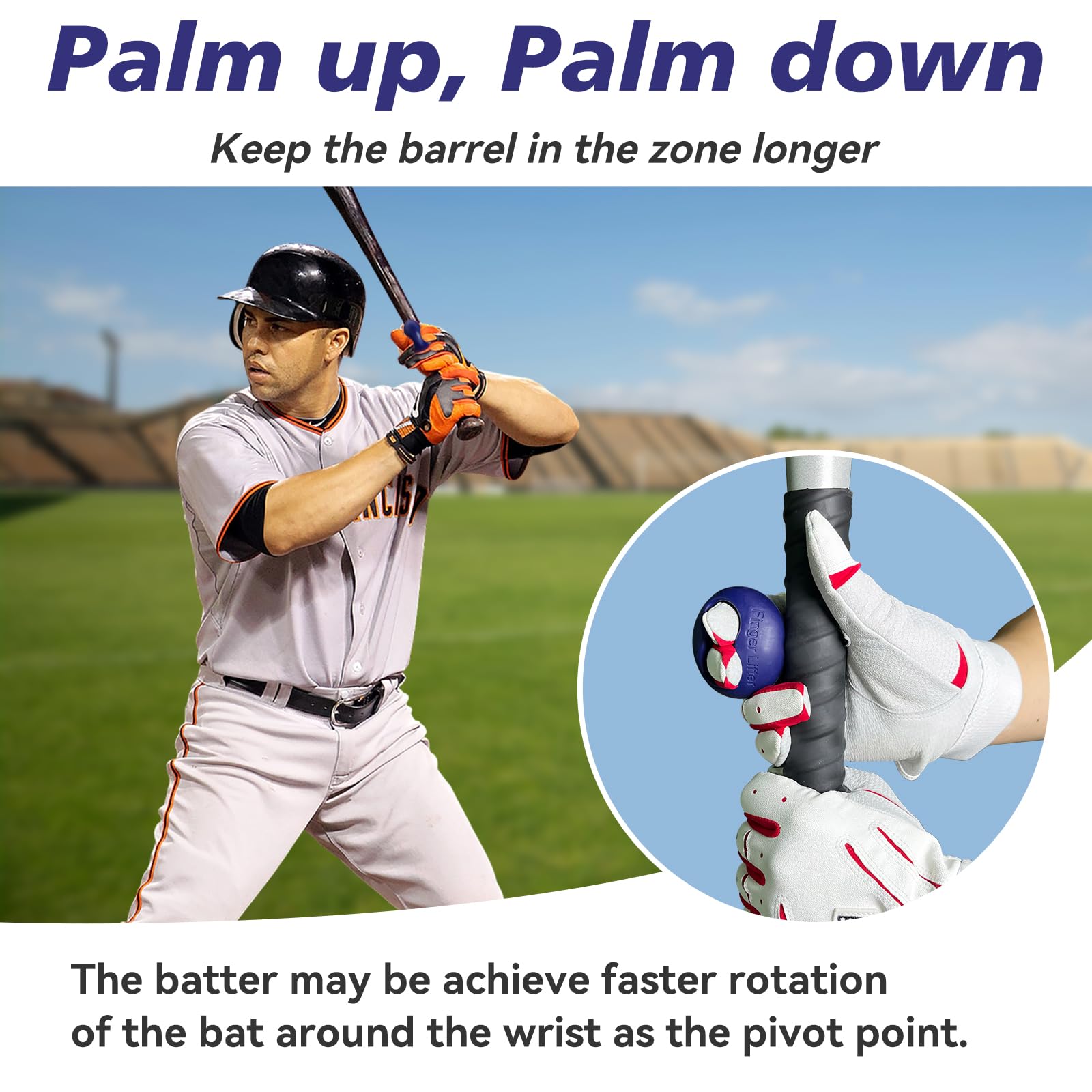 Snapklik.com : SSPONT Finger Lifter Grip For Baseball & Softball Pro ...