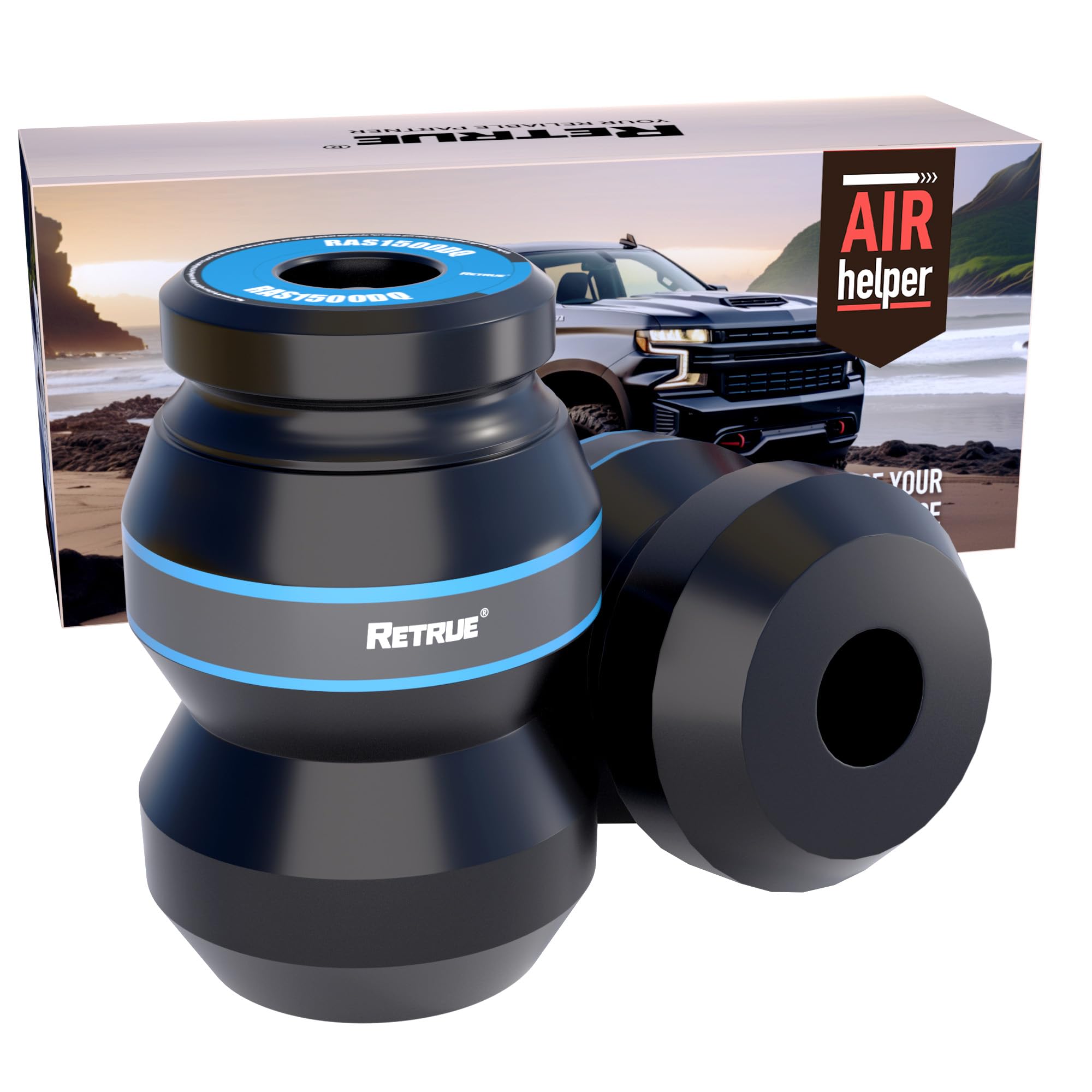 Snapklik.com : RETRUE Rear Suspension Enhancement System Kit Compatible