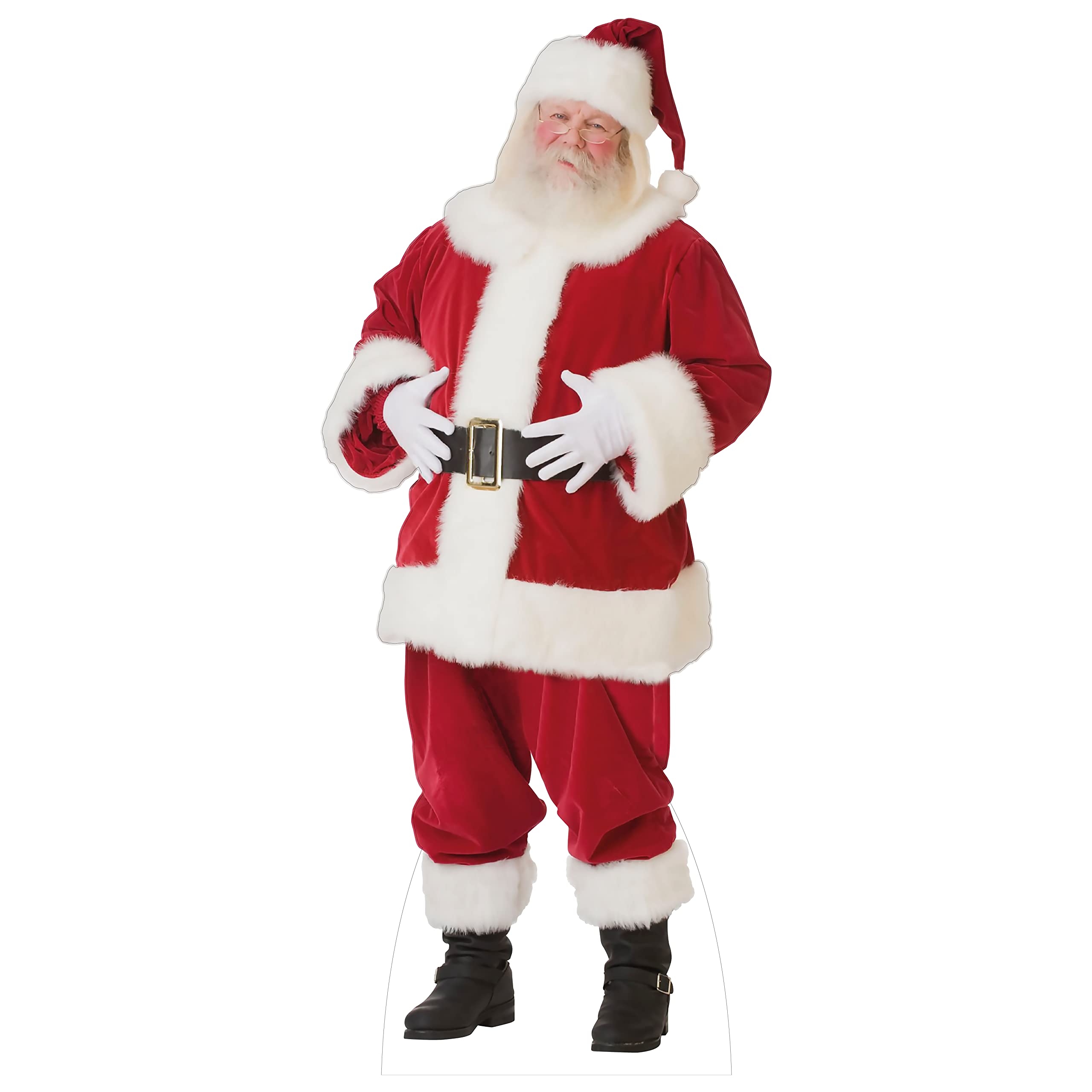 Santa Claus Cardboard Cutout (170cm x 72.1cm) | Life Size Cardboard ...