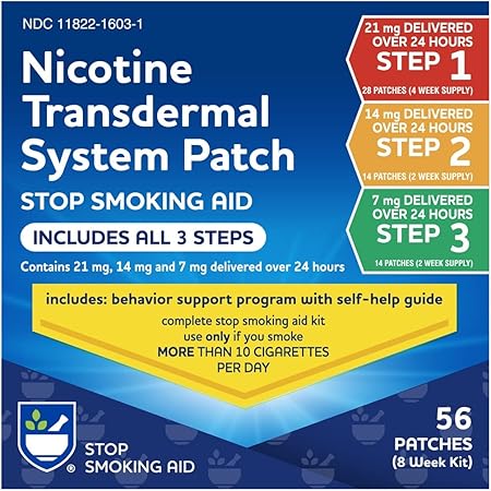 Amazon.com: Habitrol Nicotine Transdermal System Patch | Stop Smoking ...