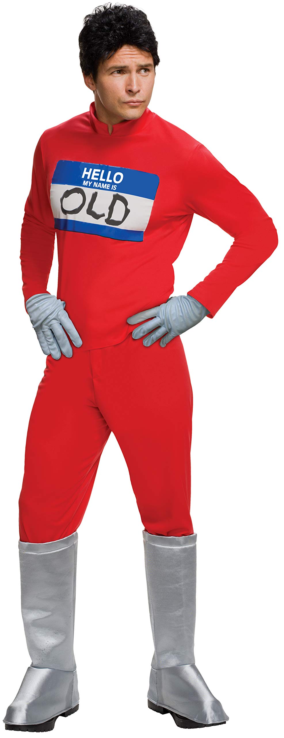 Amazon.com: Rubie's Men's 2 Derek Zoolander's Hello My Name is Costume ...