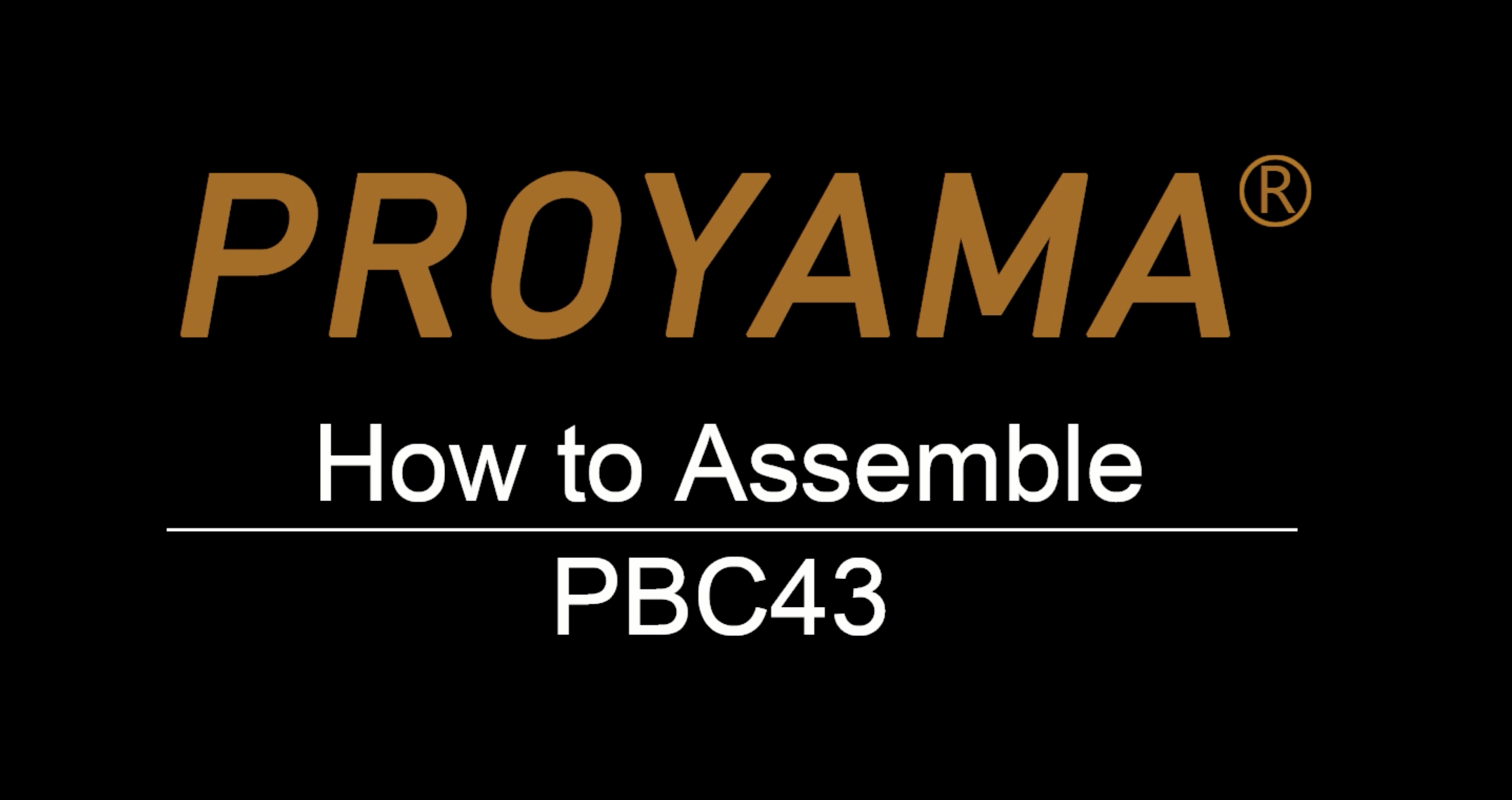 Watch PROYAMA Brush Cutter Trimmer Weed Eater PBC43 Assemble ...