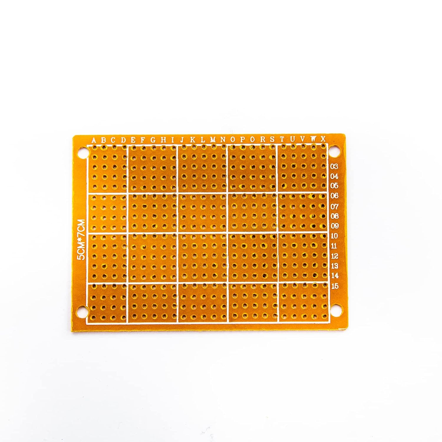 Aueabc 20pcs PCB 5 * 7cm Universal Breadboard Test Prototype Boards ...